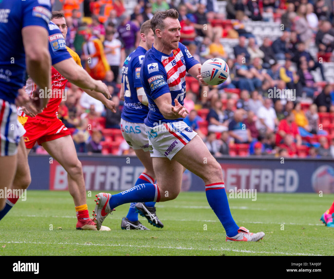 Magic Weekend, Wakefield Trinity V Catalans Dragons Stock Photo - Alamy