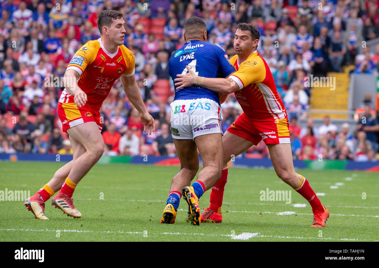 Magic Weekend, Wakefield Trinity V Catalans Dragons Stock Photo - Alamy