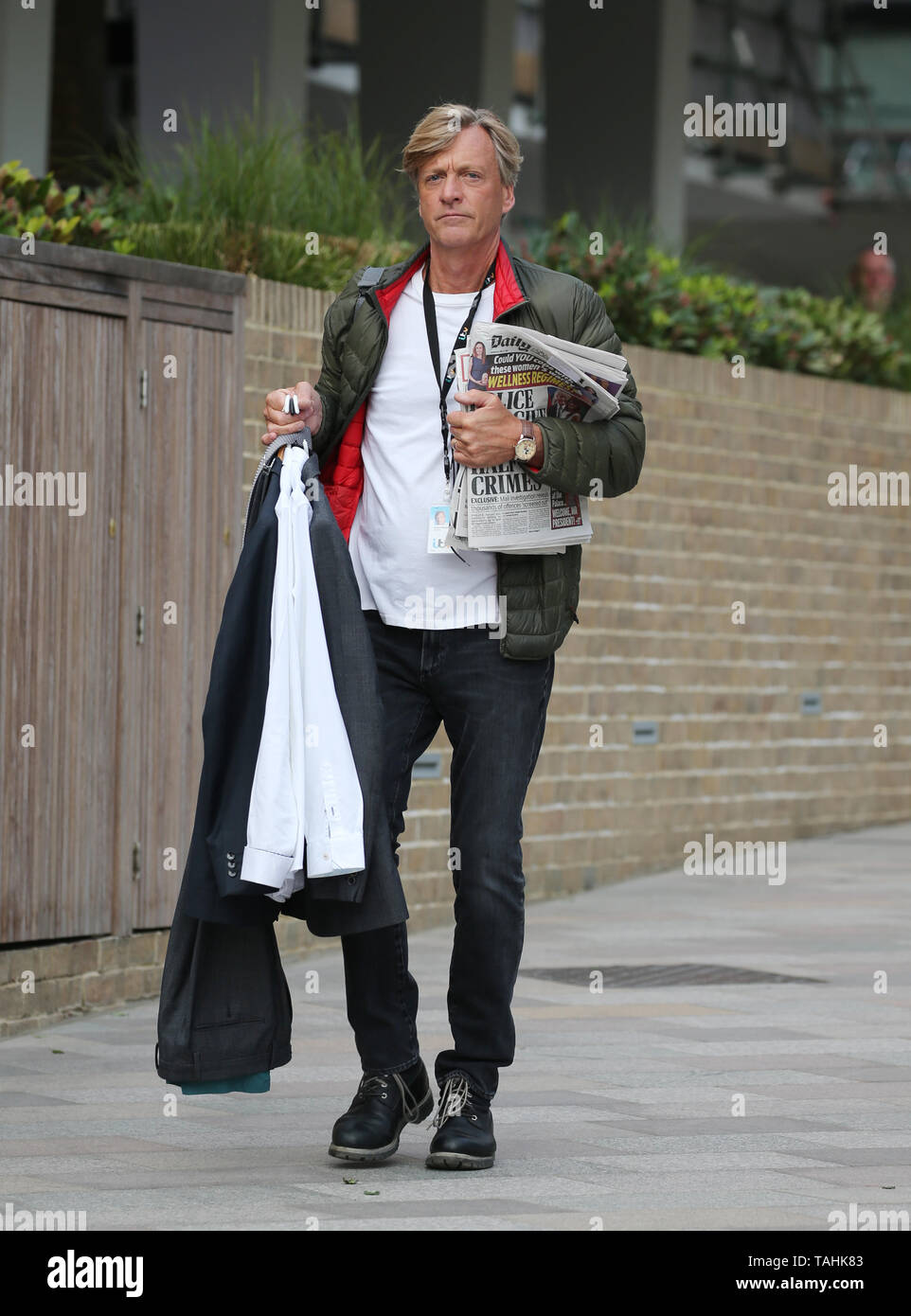 Richard Madeley outside ITV Studios Featuring: Richard Madeley Where ...