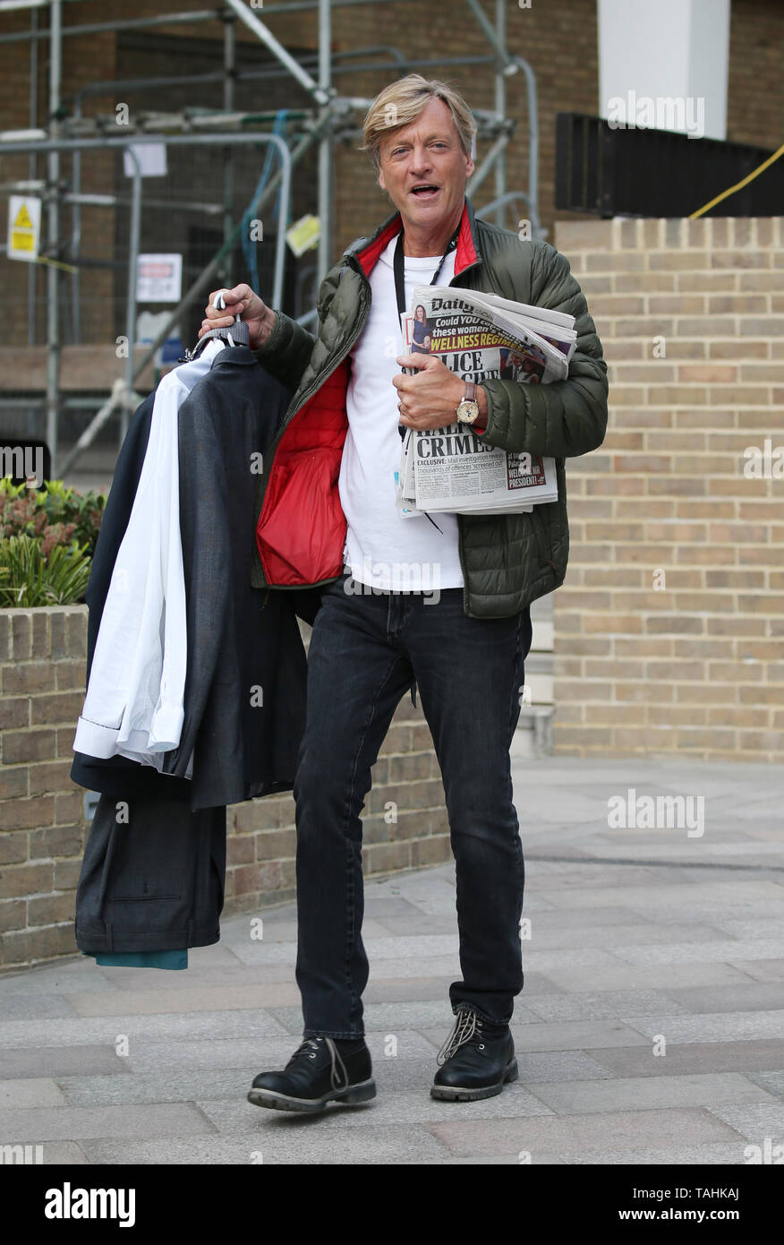 Richard Madeley outside ITV Studios Featuring: Richard Madeley Where ...