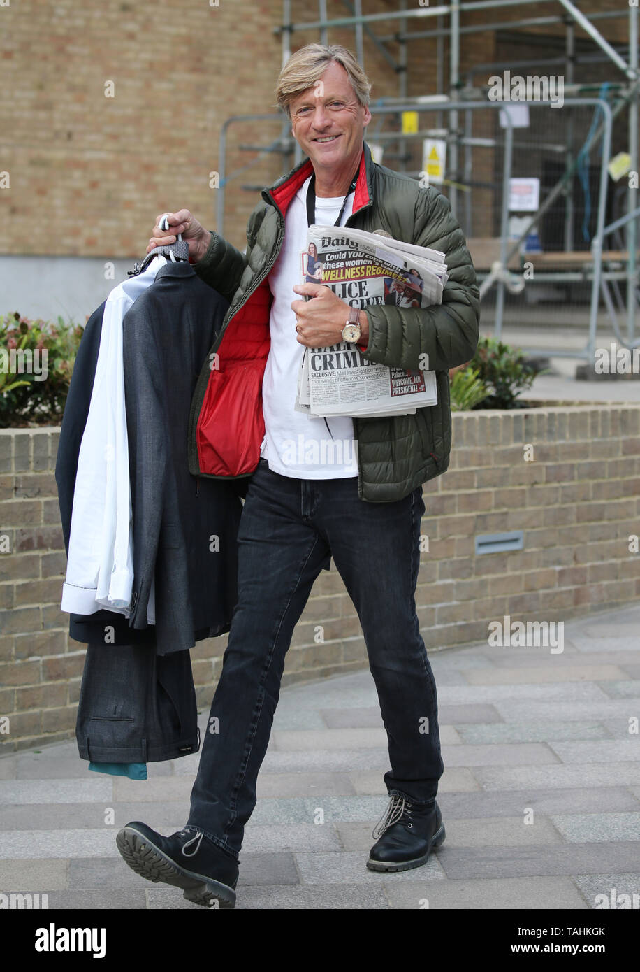 Richard Madeley outside ITV Studios Featuring: Richard Madeley Where ...