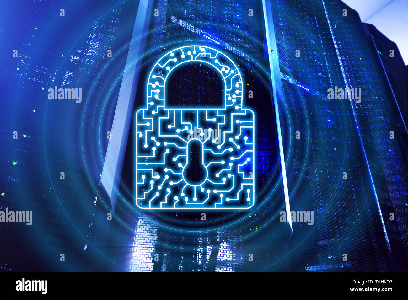 Cyber Security lock icon Information Privacy Data Protection internet ...