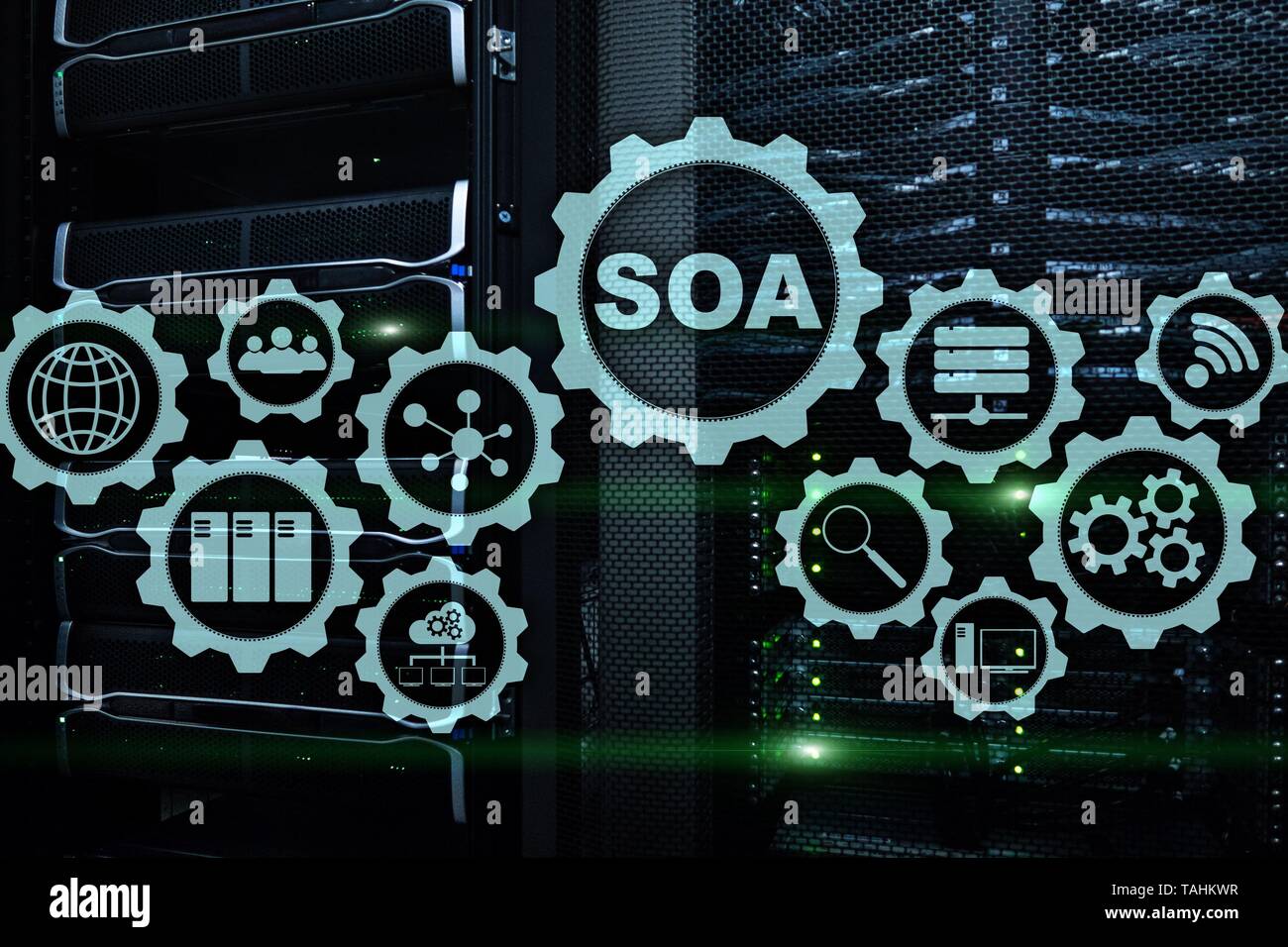 SOA. Business model and Information technology concept for Service ...