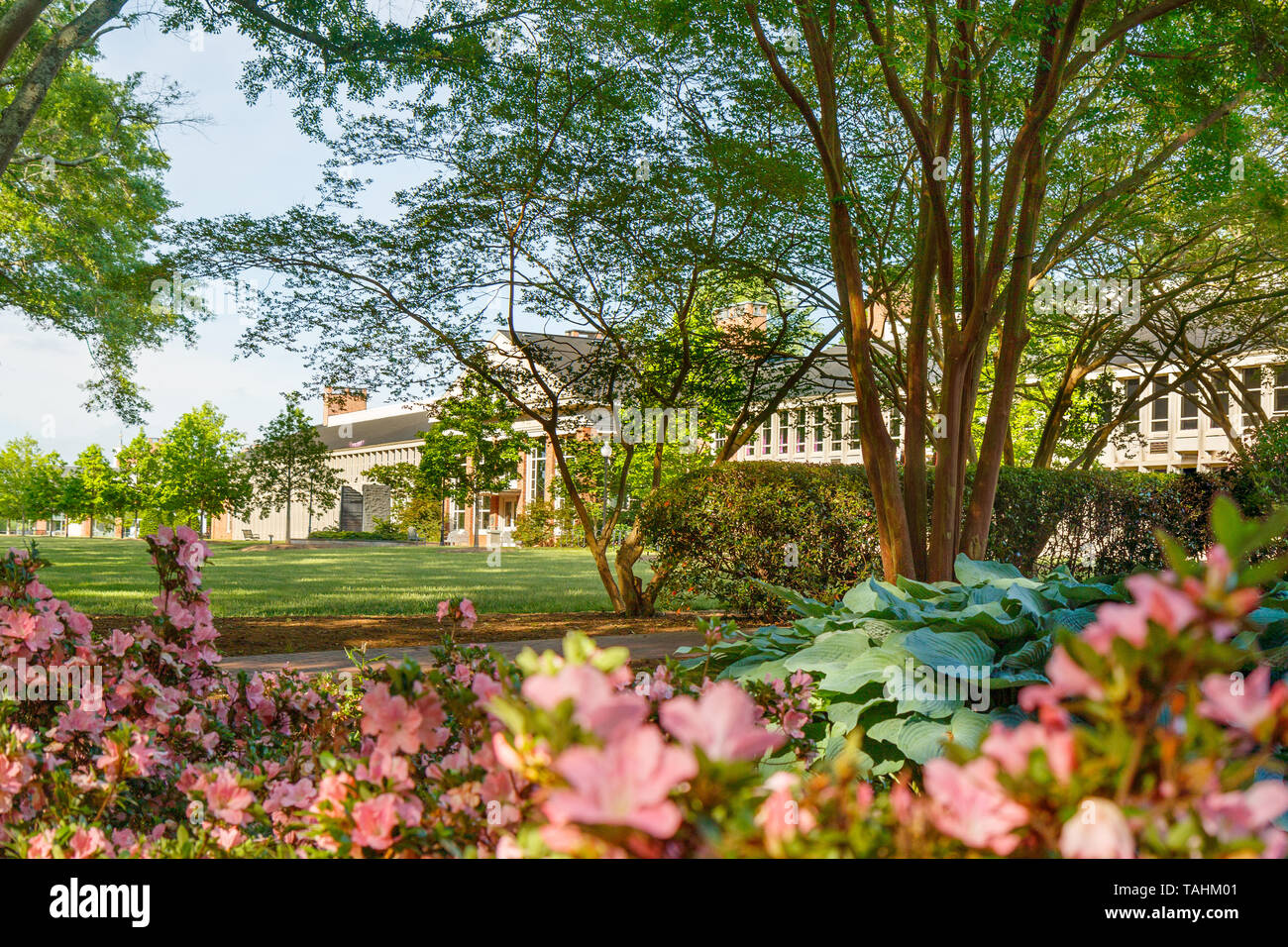 GREENVILLE, SC, USA - May 2: Furman Hall at Furman University on May 2 ...