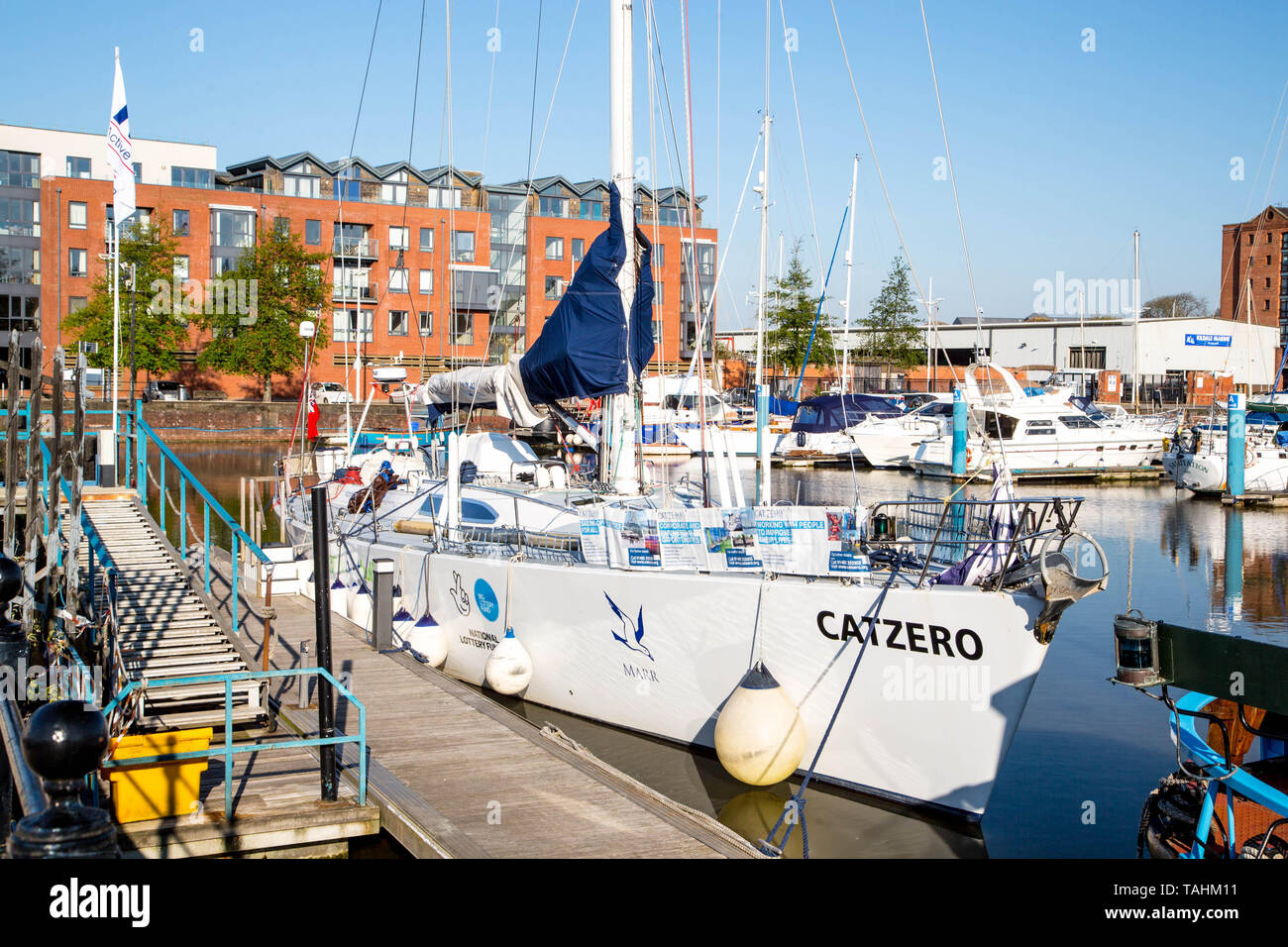 Catzero yacht hi-res stock photography and images - Alamy