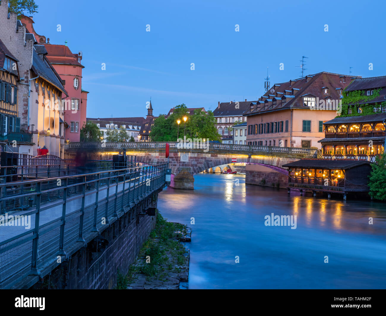 Petite France area in Strasbourg Alsace Stock Photo - Alamy