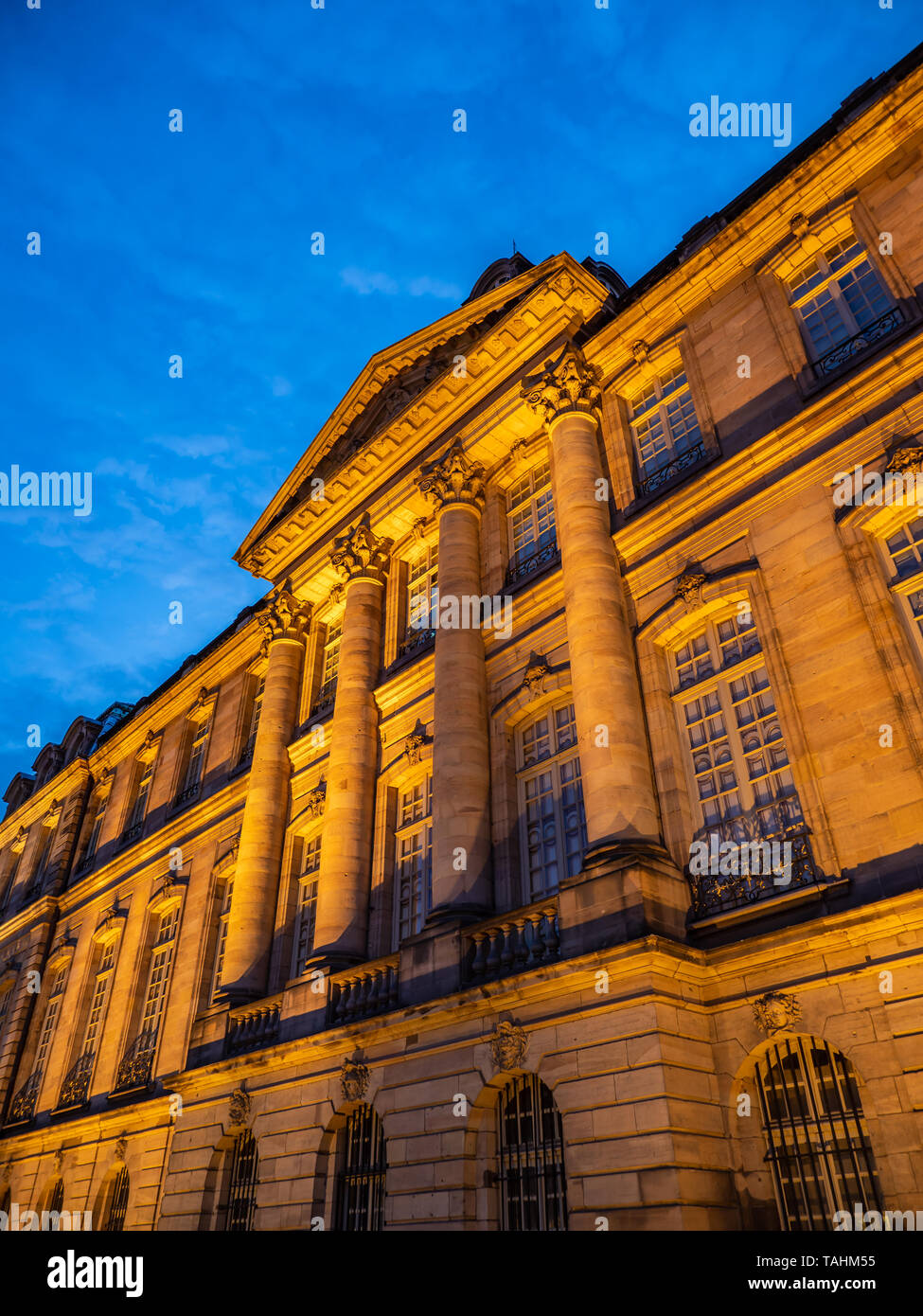 Palais des Rohan in Strasbourg Alsace France Stock Photo - Alamy