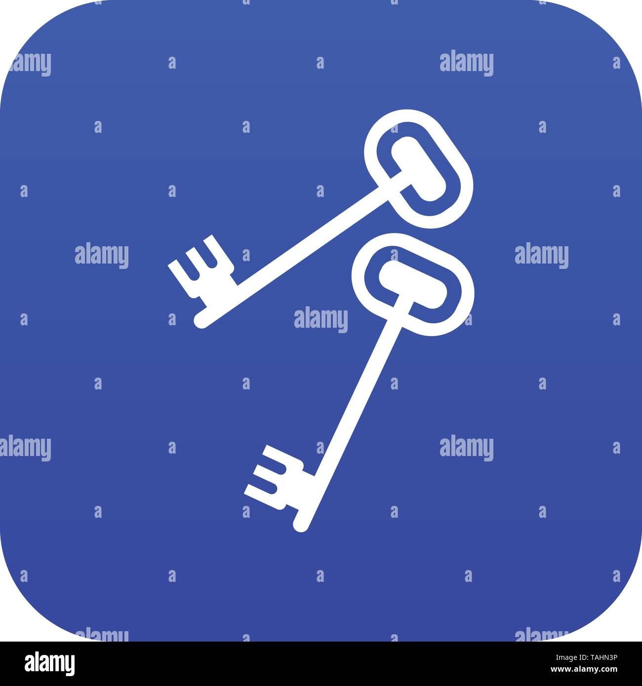 Keys icon digital blue Stock Vector Image & Art - Alamy