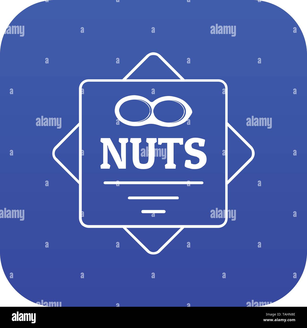 Building materials icon blue vector Stock Vector Image & Art - Alamy