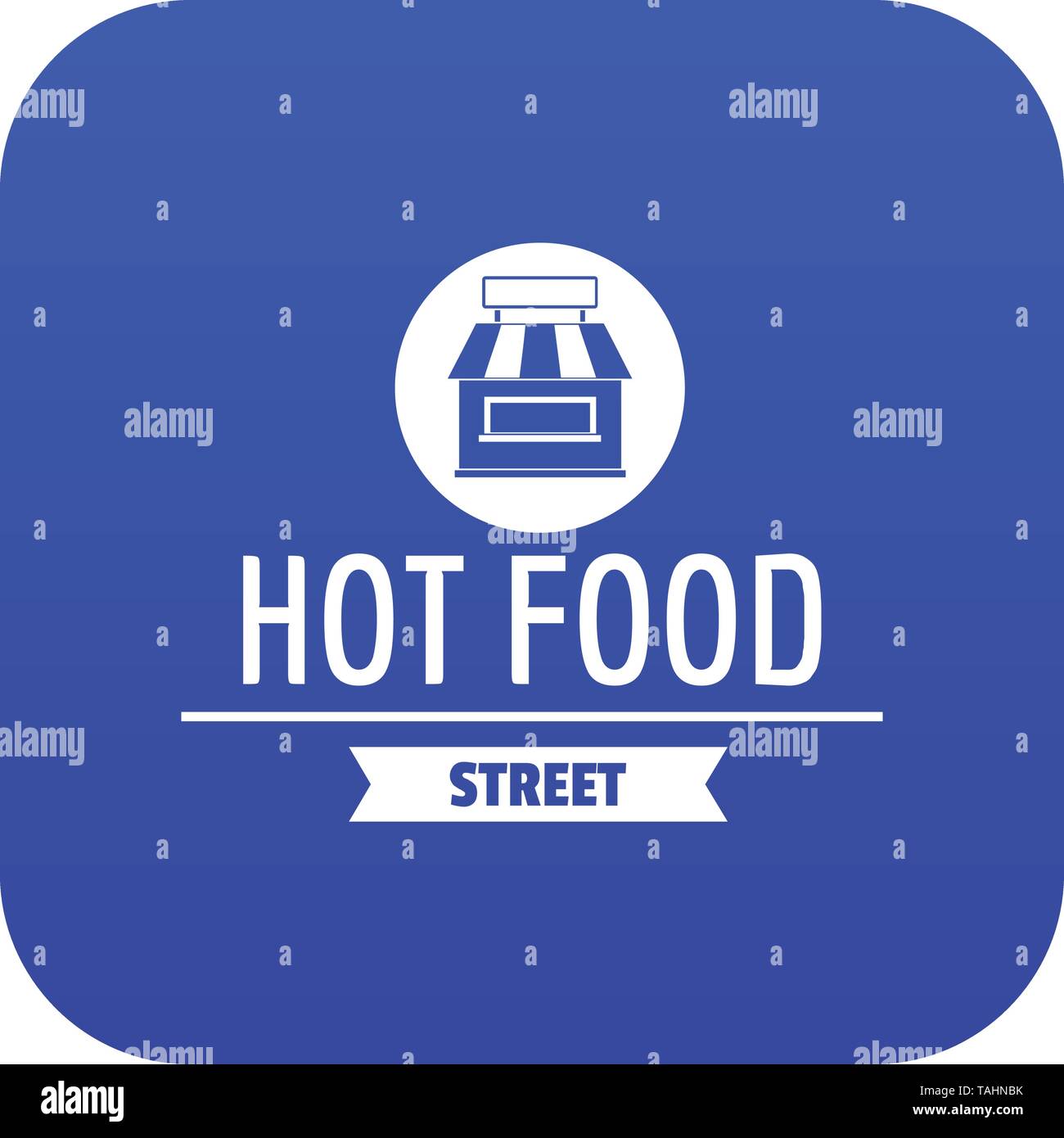 Urban stand icon blue vector Stock Vector Image & Art - Alamy