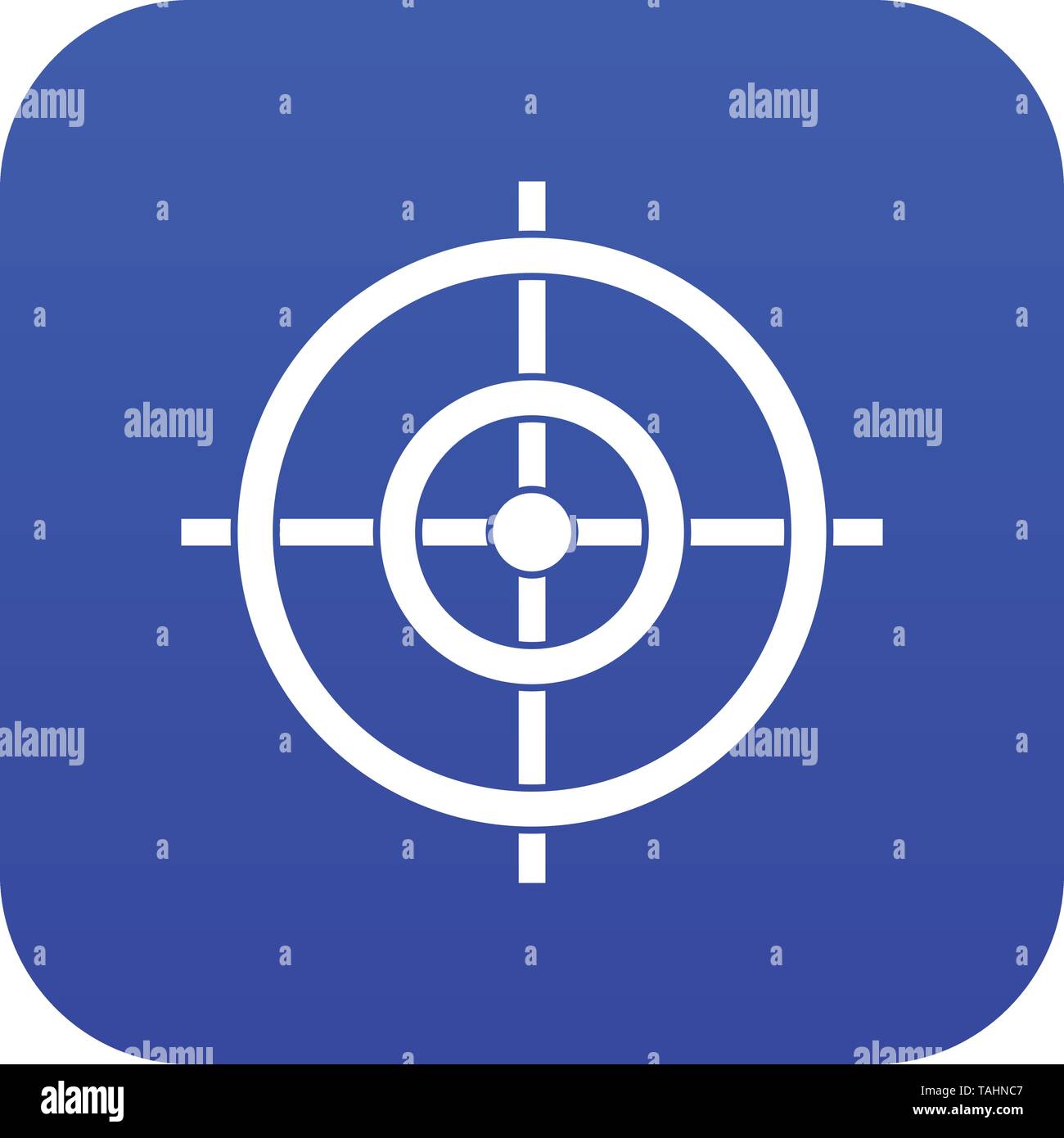 Target icon digital blue Stock Vector Image & Art - Alamy