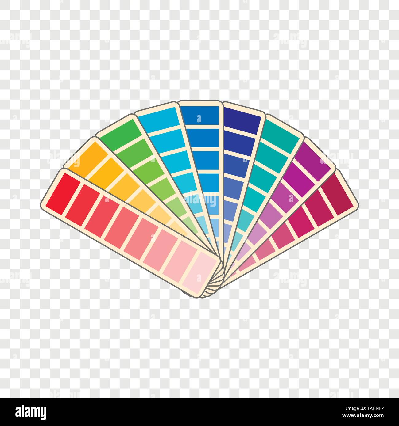 Color swatch icon, cartoon style Stock Vector Image & Art - Alamy