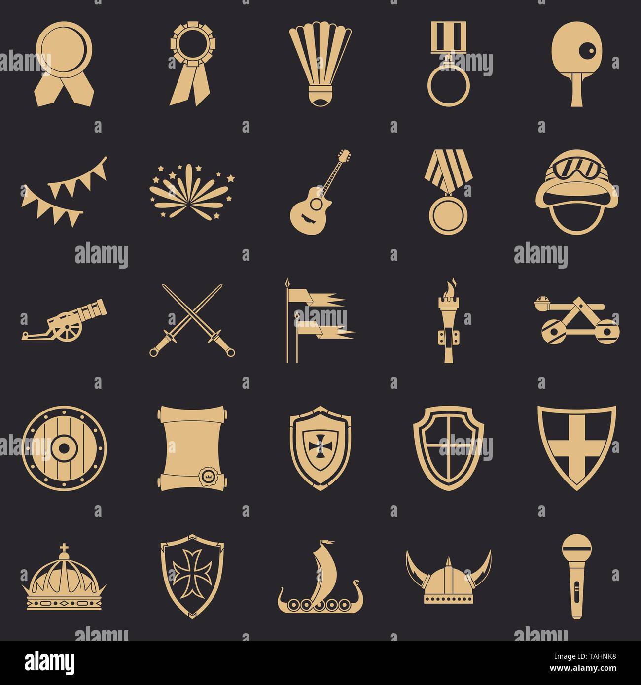 Liberality icons set, simple style Stock Vector Image & Art - Alamy