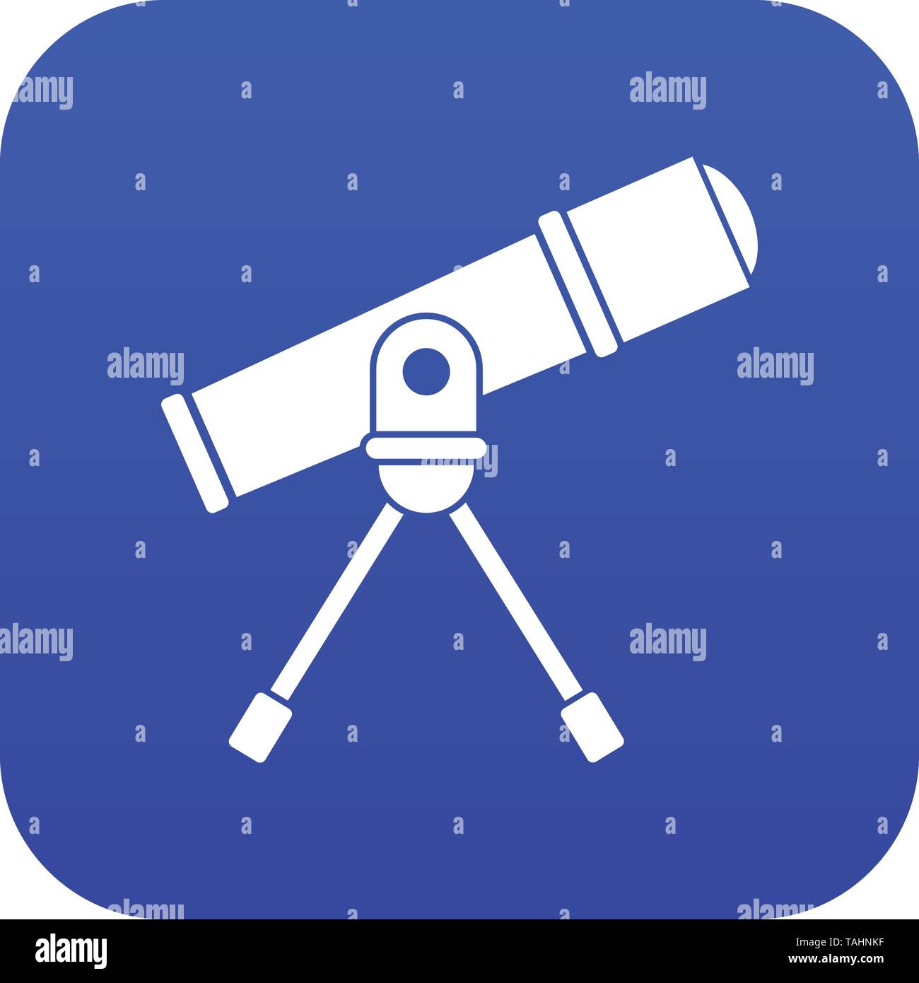 Space telescope icon digital blue Stock Vector Image & Art - Alamy