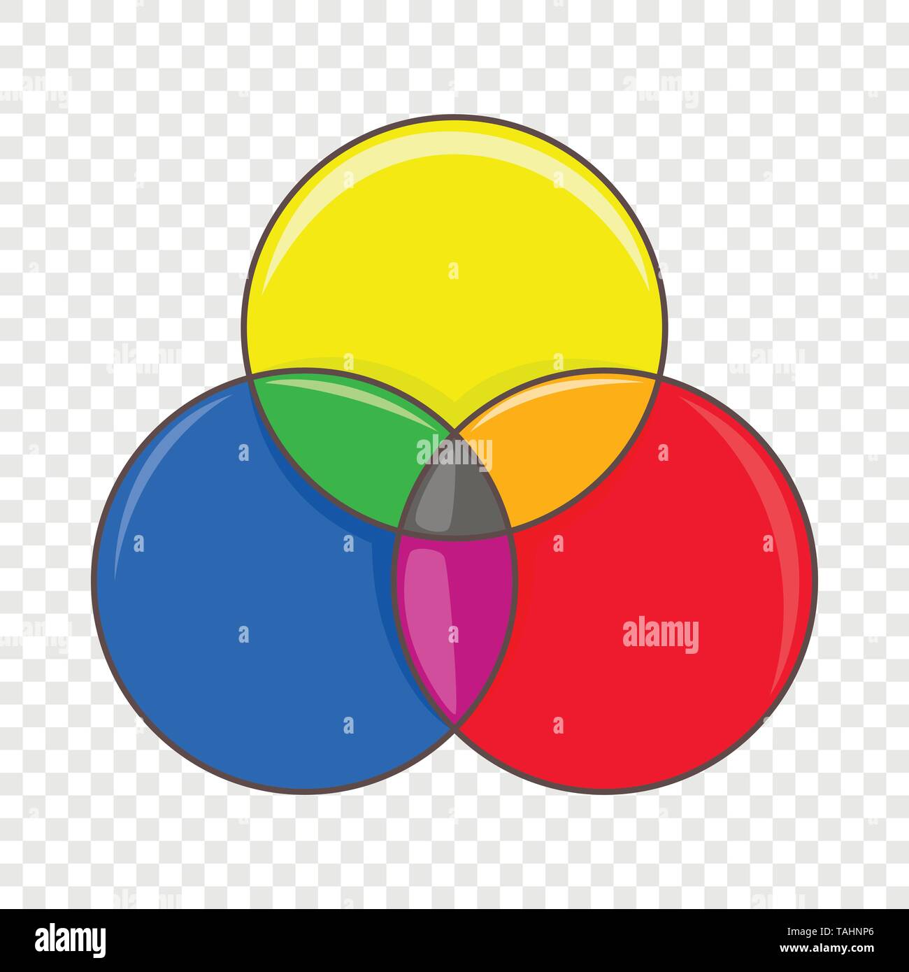 CMYK color profile icon, cartoon style Stock Vector Image & Art - Alamy