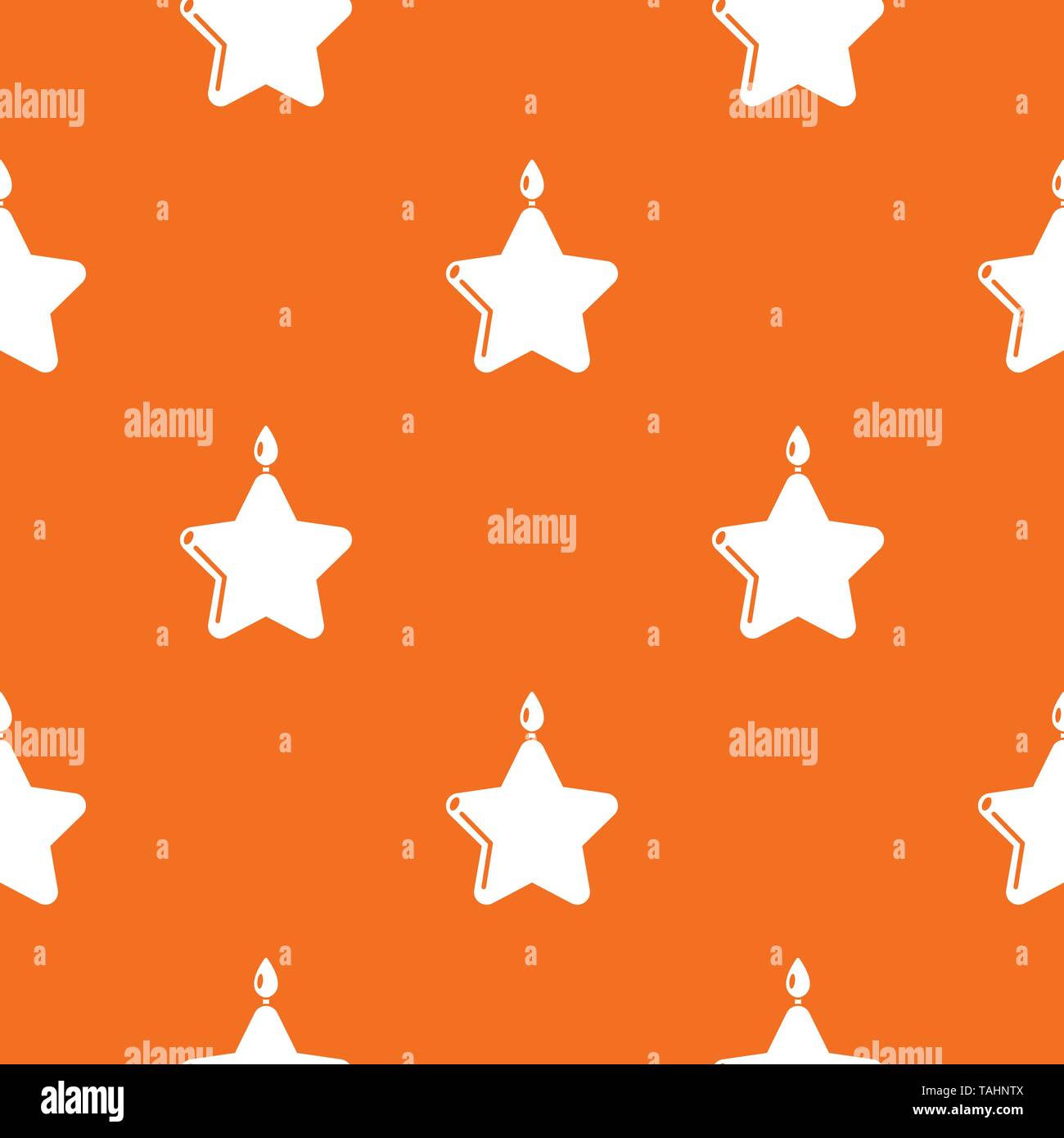 Candle star pattern vector orange Stock Vector Image & Art - Alamy