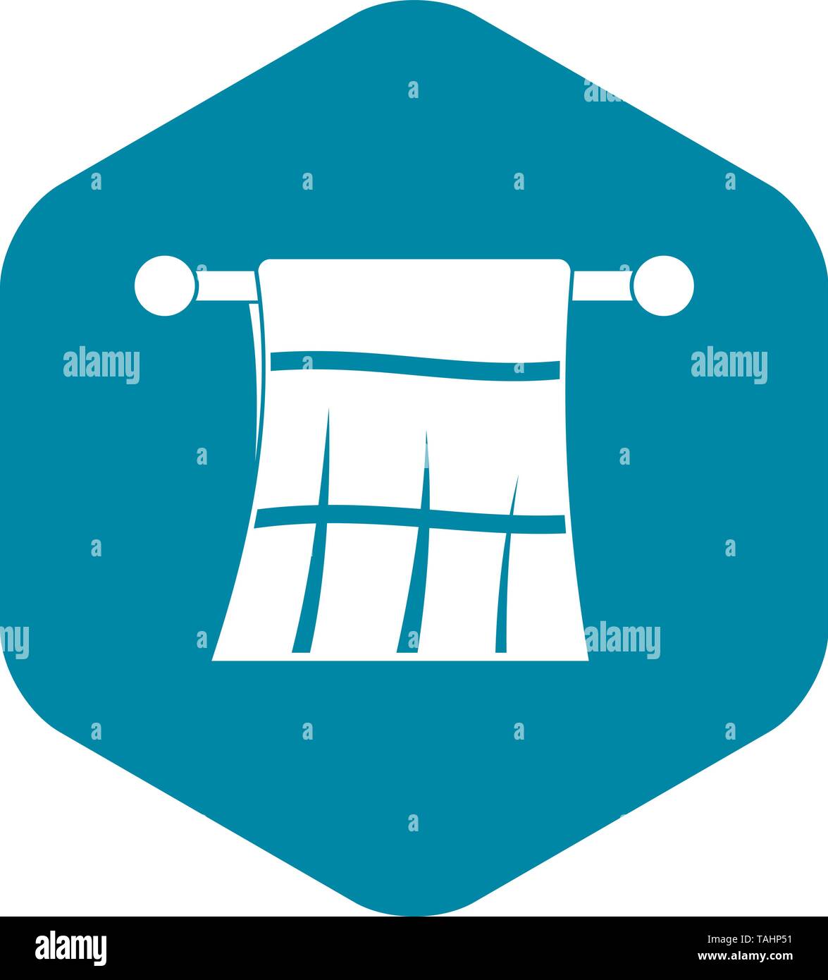 Clean simple hotel bathroom Stock Vector Images - Alamy