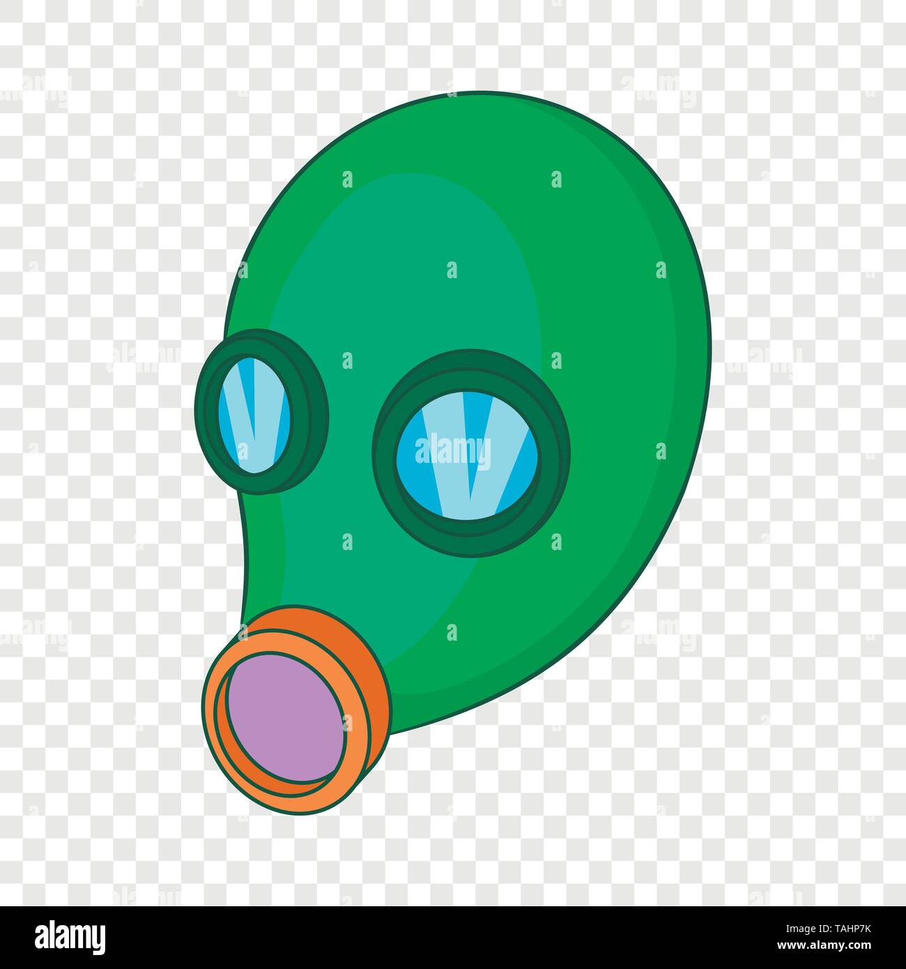Gas mask icon, cartoon style Stock Vector Image & Art - Alamy