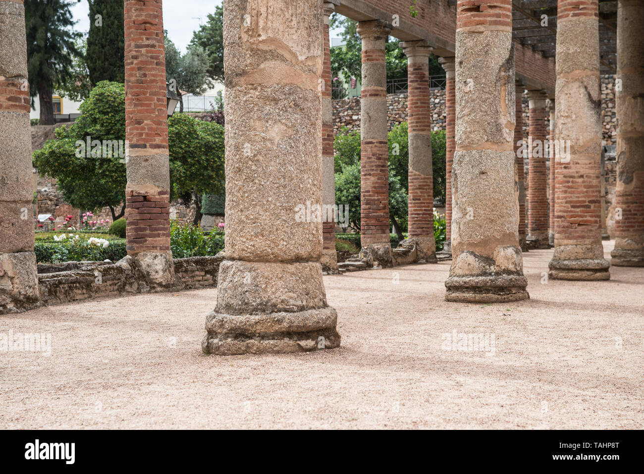 Roman Amphitheater, Merida, Spain, May 2019 Stock Photo - Alamy