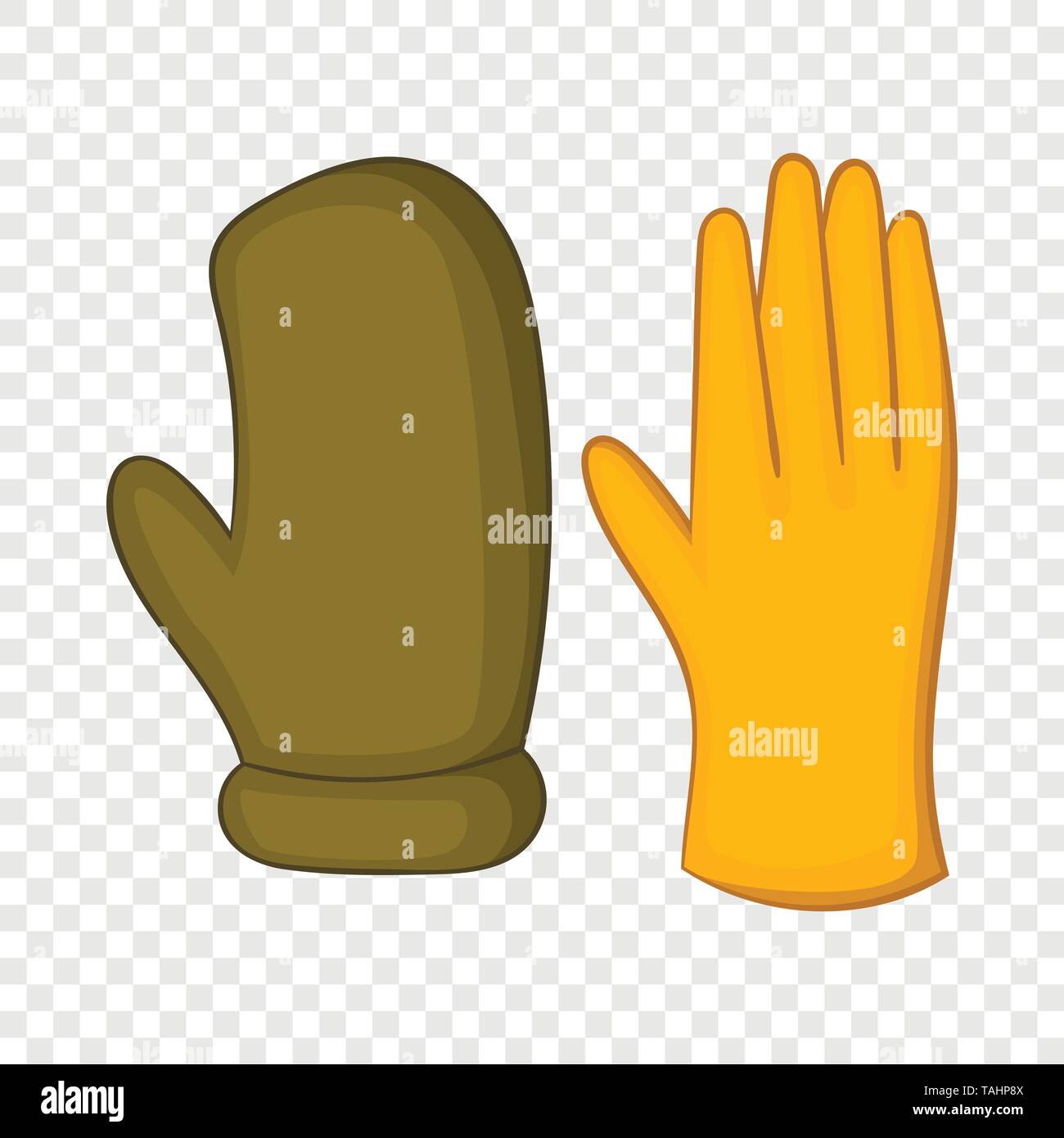 Work gloves icon, cartoon style Stock Vector Image & Art - Alamy