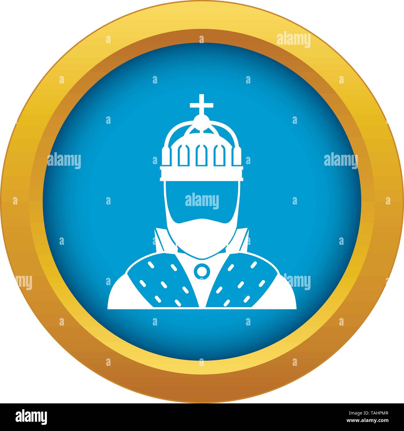 King icon blue vector isolated Stock Vector Image & Art - Alamy