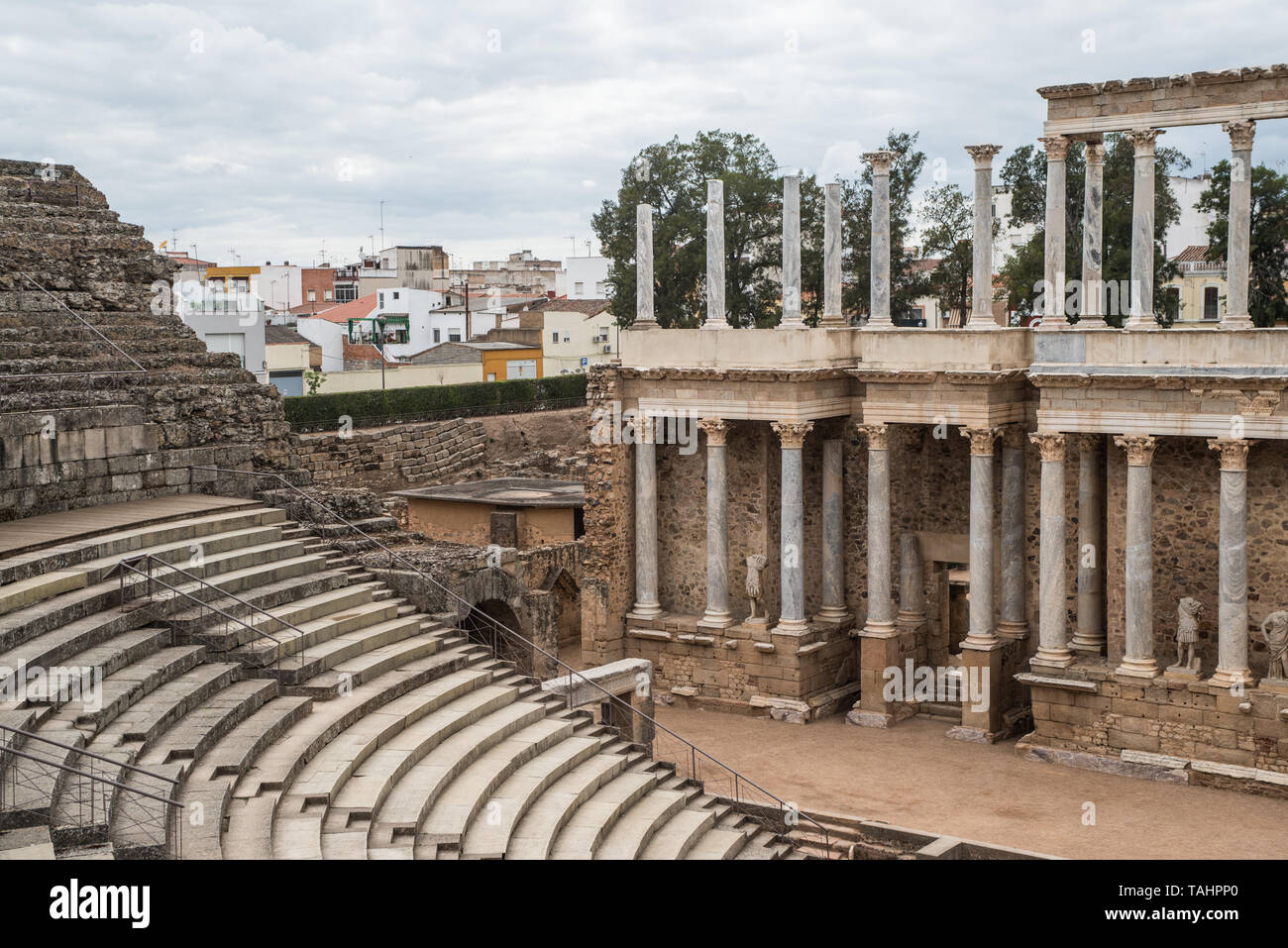 Roman Amphitheater, Merida, Spain, May 2019 Stock Photo - Alamy