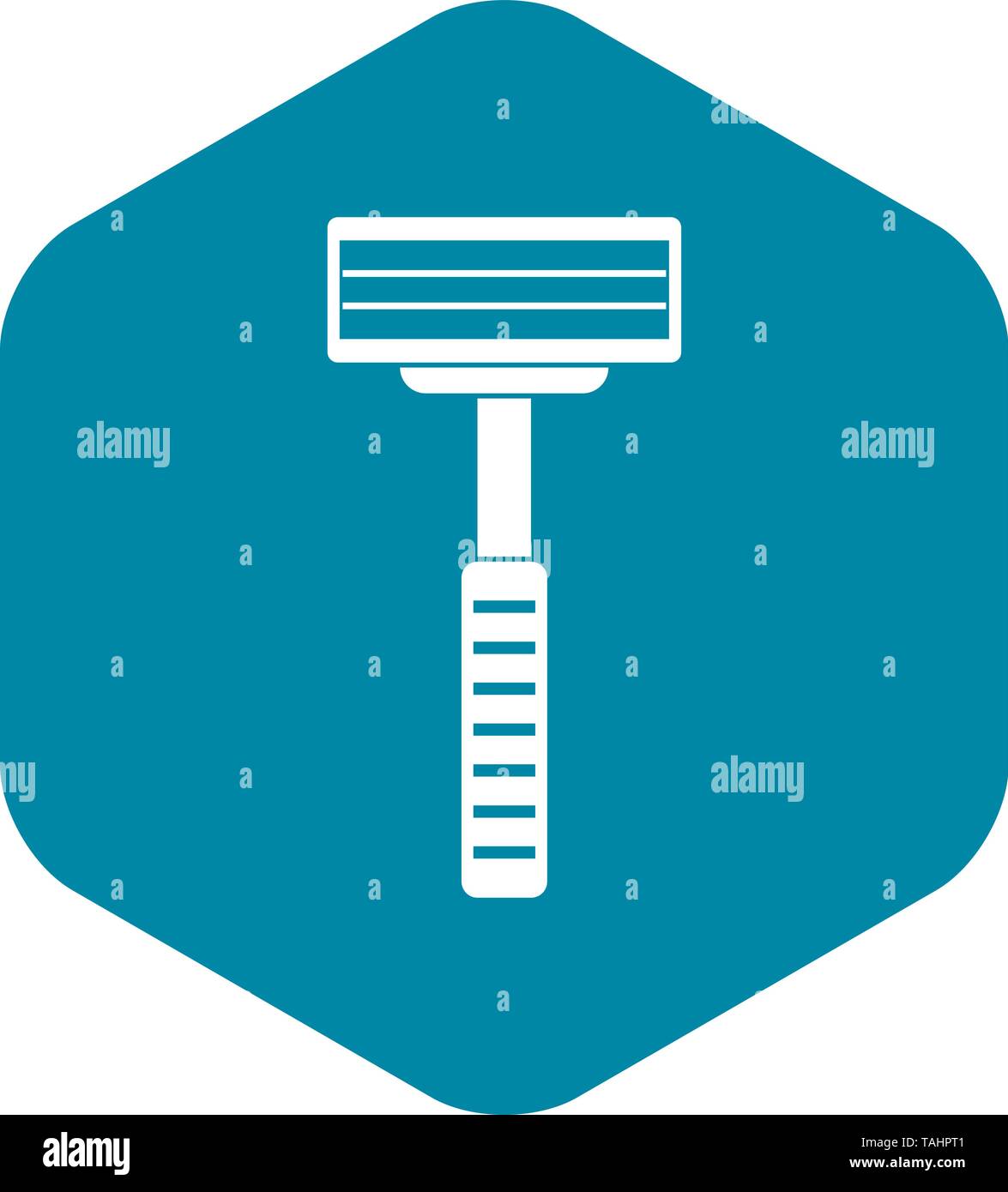 Razor icon, simple style Stock Vector Image & Art - Alamy