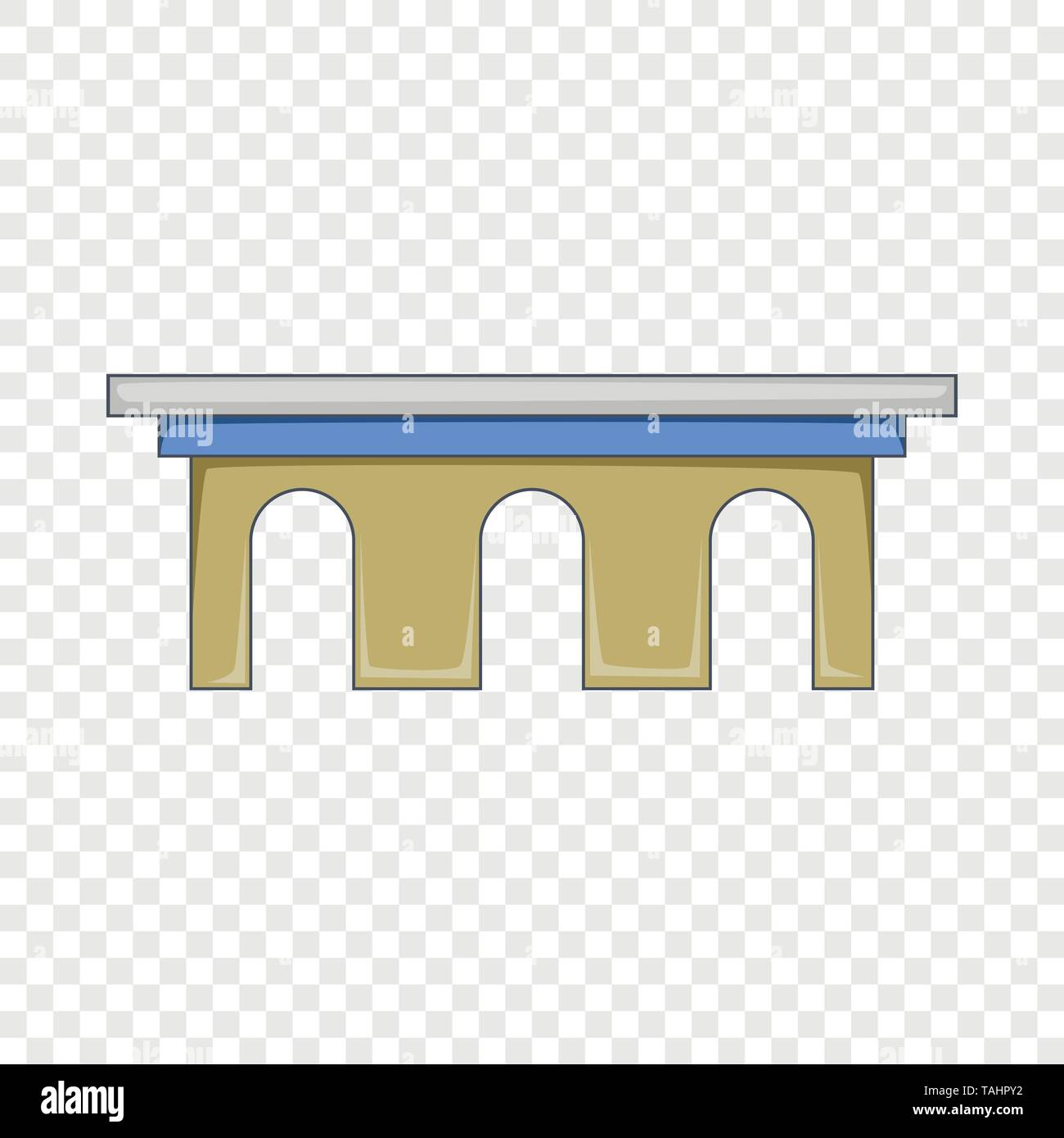 Iron bridge icon, cartoon style Stock Vector Image & Art - Alamy