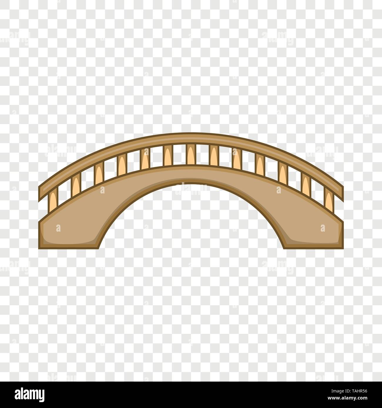 Round bridge icon, cartoon style Stock Vector Image & Art - Alamy