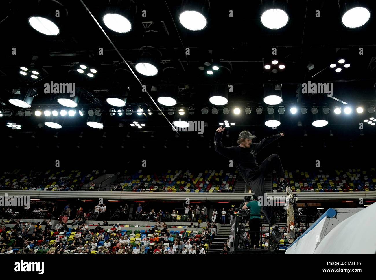 David Bachinsky during his men's quarter final heat during The Street ...