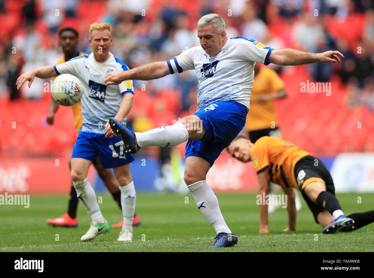 Tranmere Rovers' Steve McNulty in action during the Sky Bet League Two ...