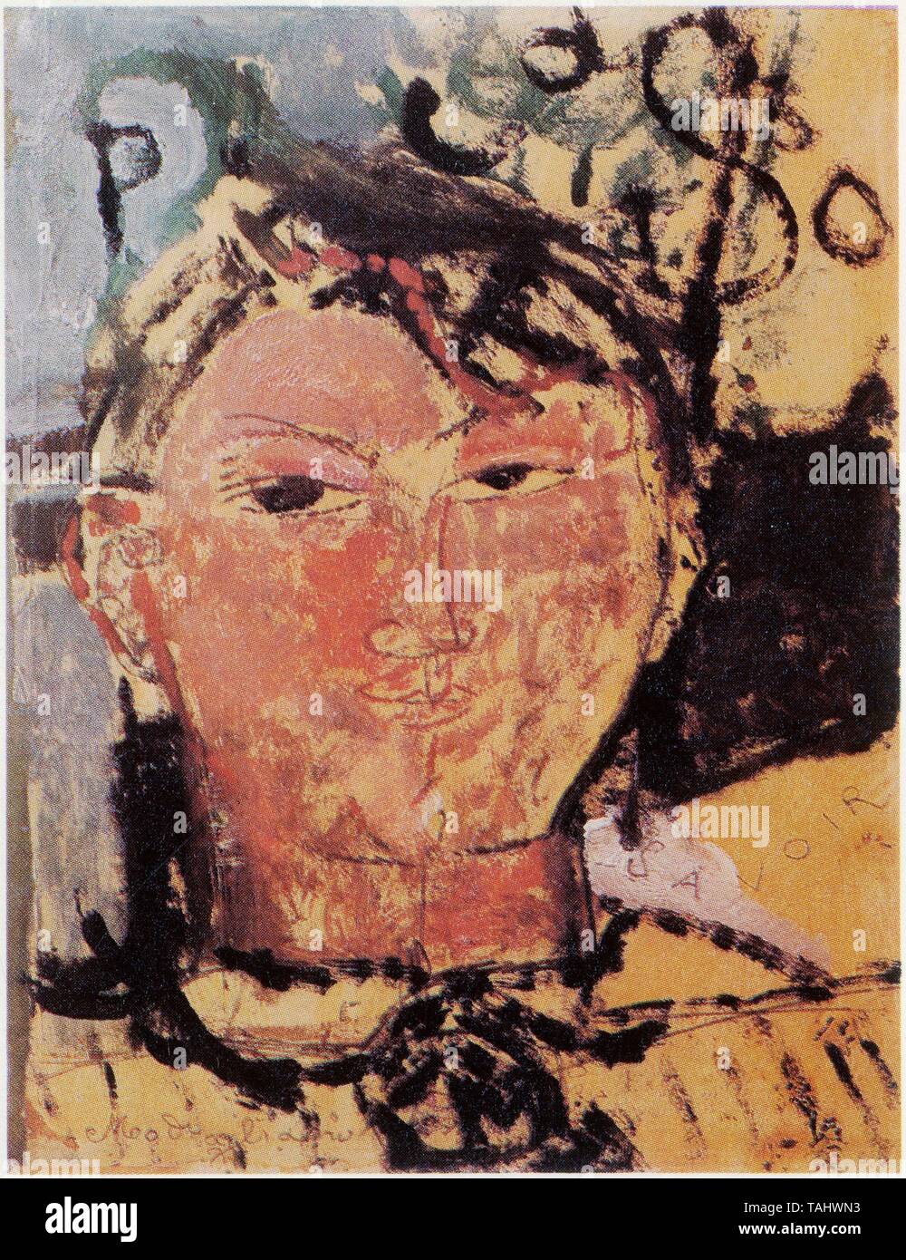 AMEDEO MODIGLIANI.PABLO PICASSO.1915 Stock Photo - Alamy