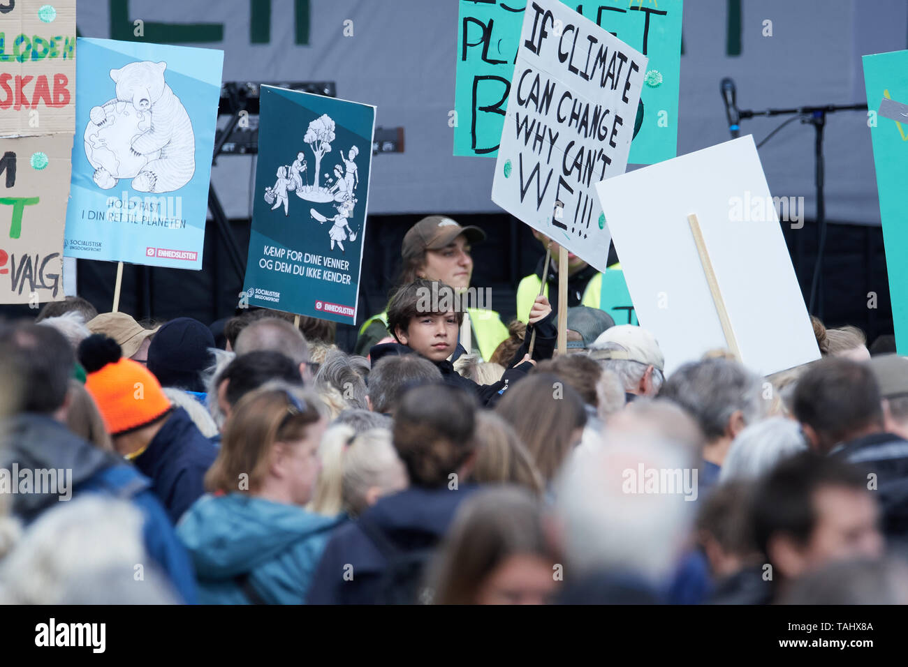 Copenhagen, Denmark maj 2019 - The People’s Climate March in Copenhagen ...