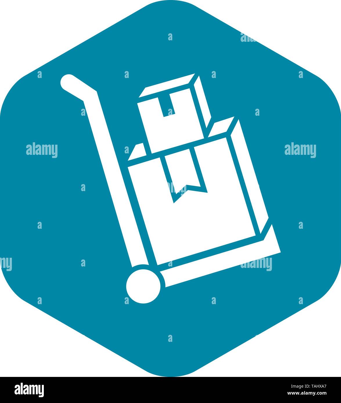 Box truck vector images hi-res stock photography and images - Alamy