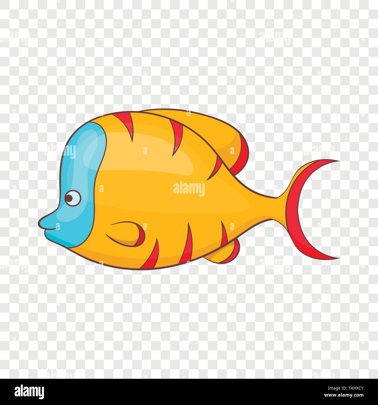 Orange fish icon, cartoon style Stock Vector Image & Art - Alamy