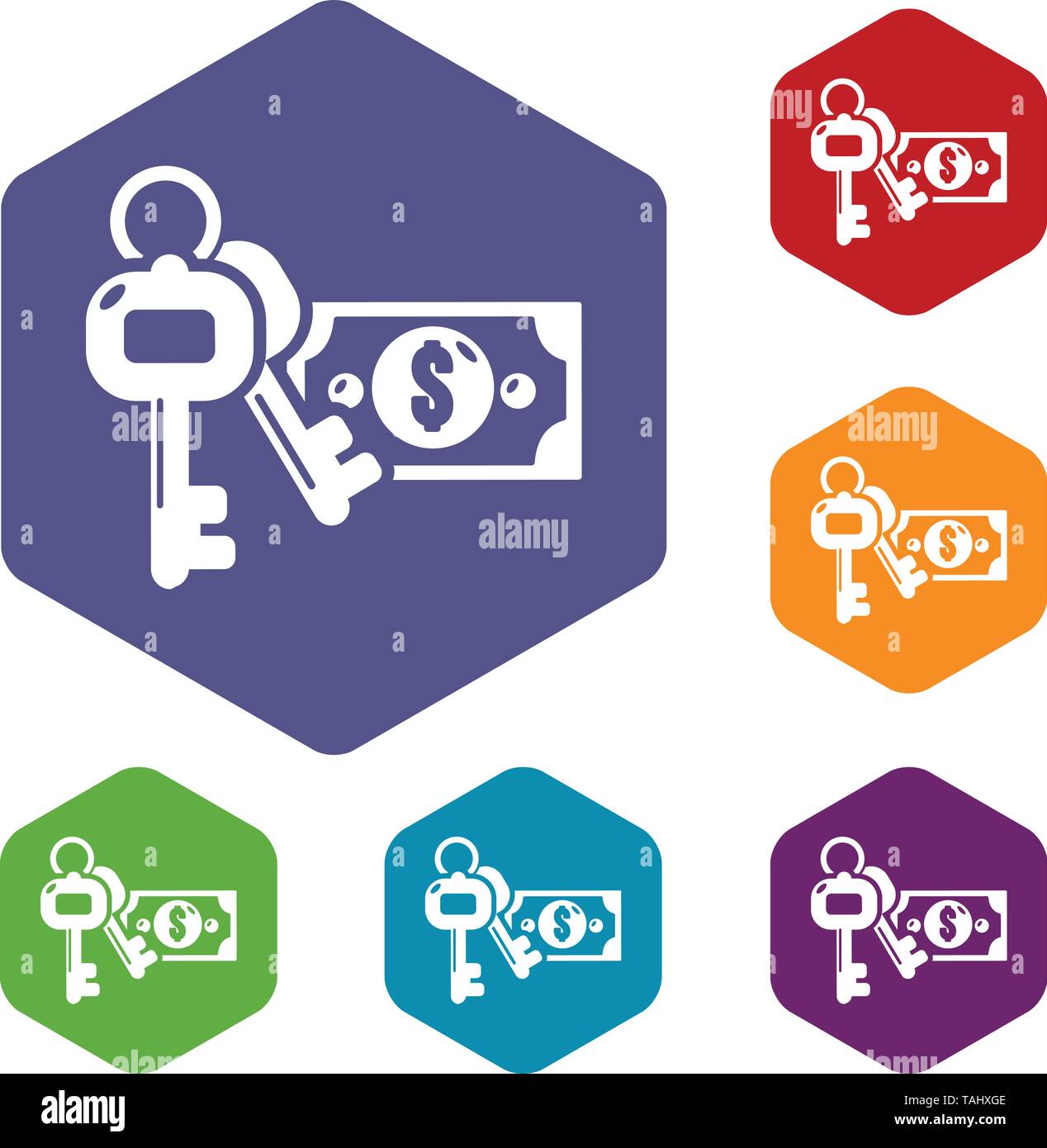 Safe money icons vector hexahedron Stock Vector Image & Art - Alamy