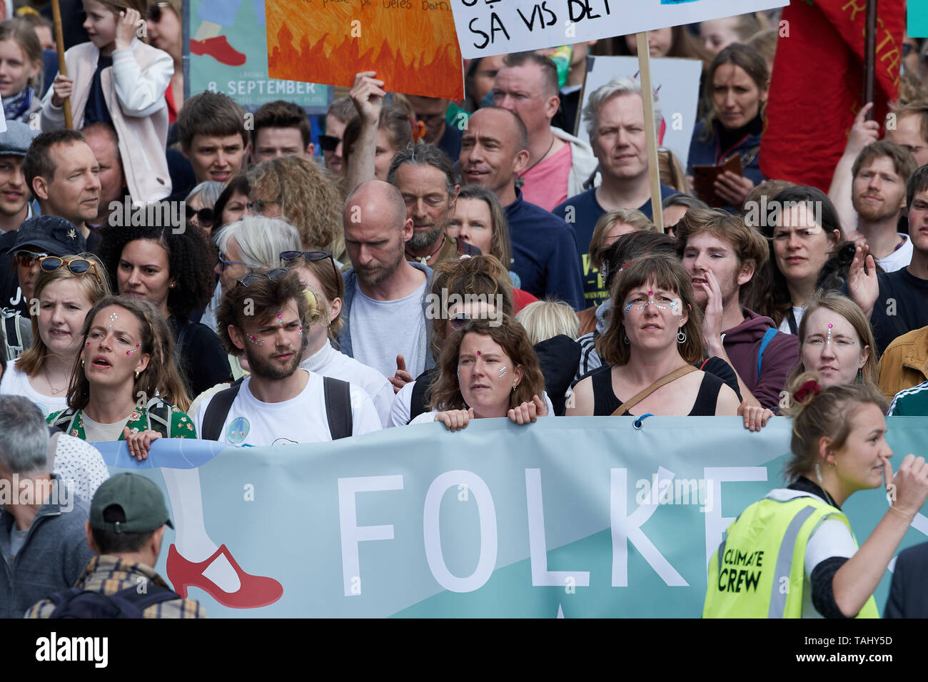 Copenhagen, Denmark maj 2019 - The People’s Climate March in Copenhagen ...