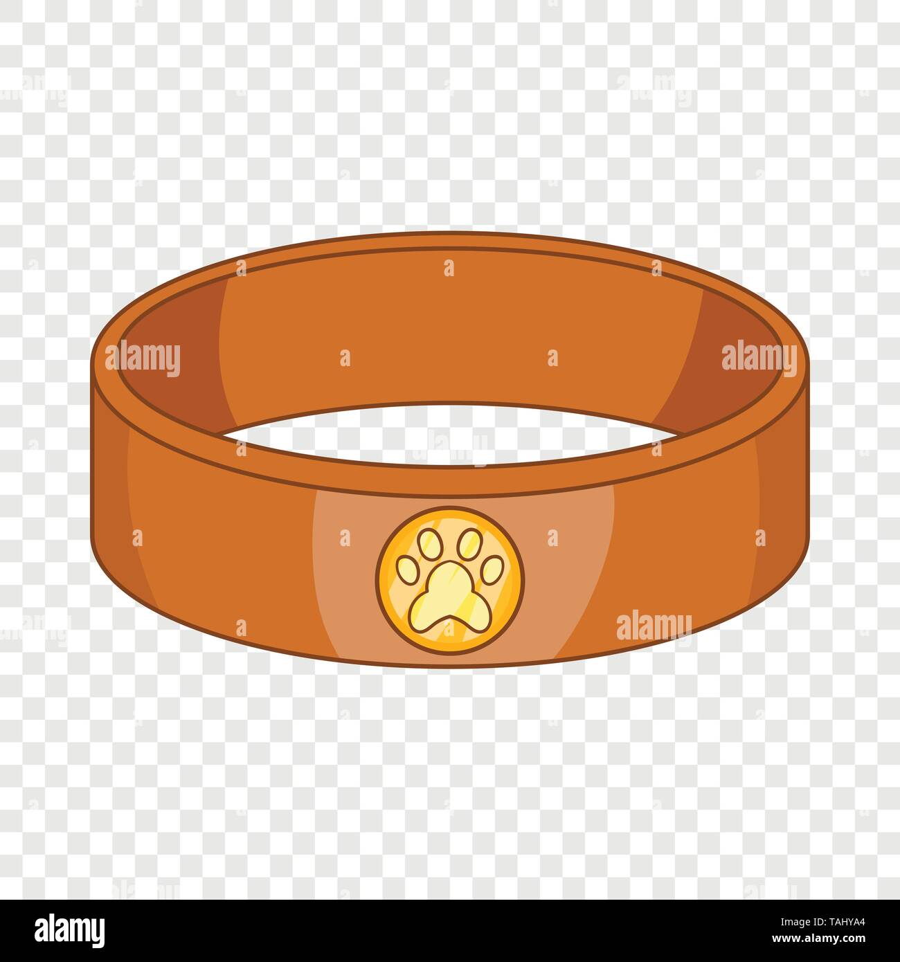 Pet collar icon, cartoon style Stock Vector Image & Art - Alamy