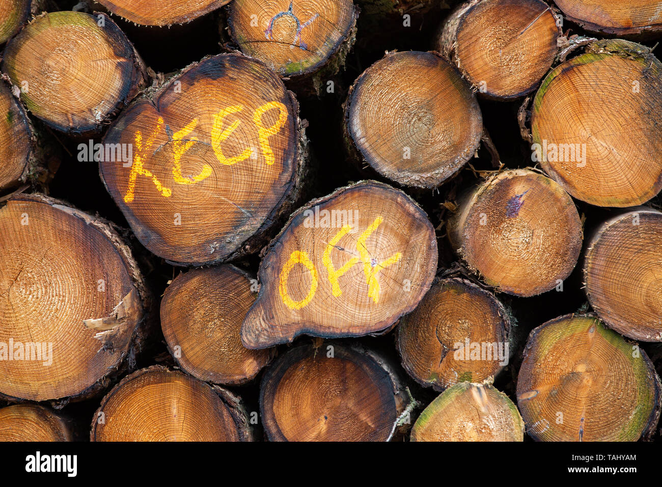 Timber sign hi-res stock photography and images - Alamy