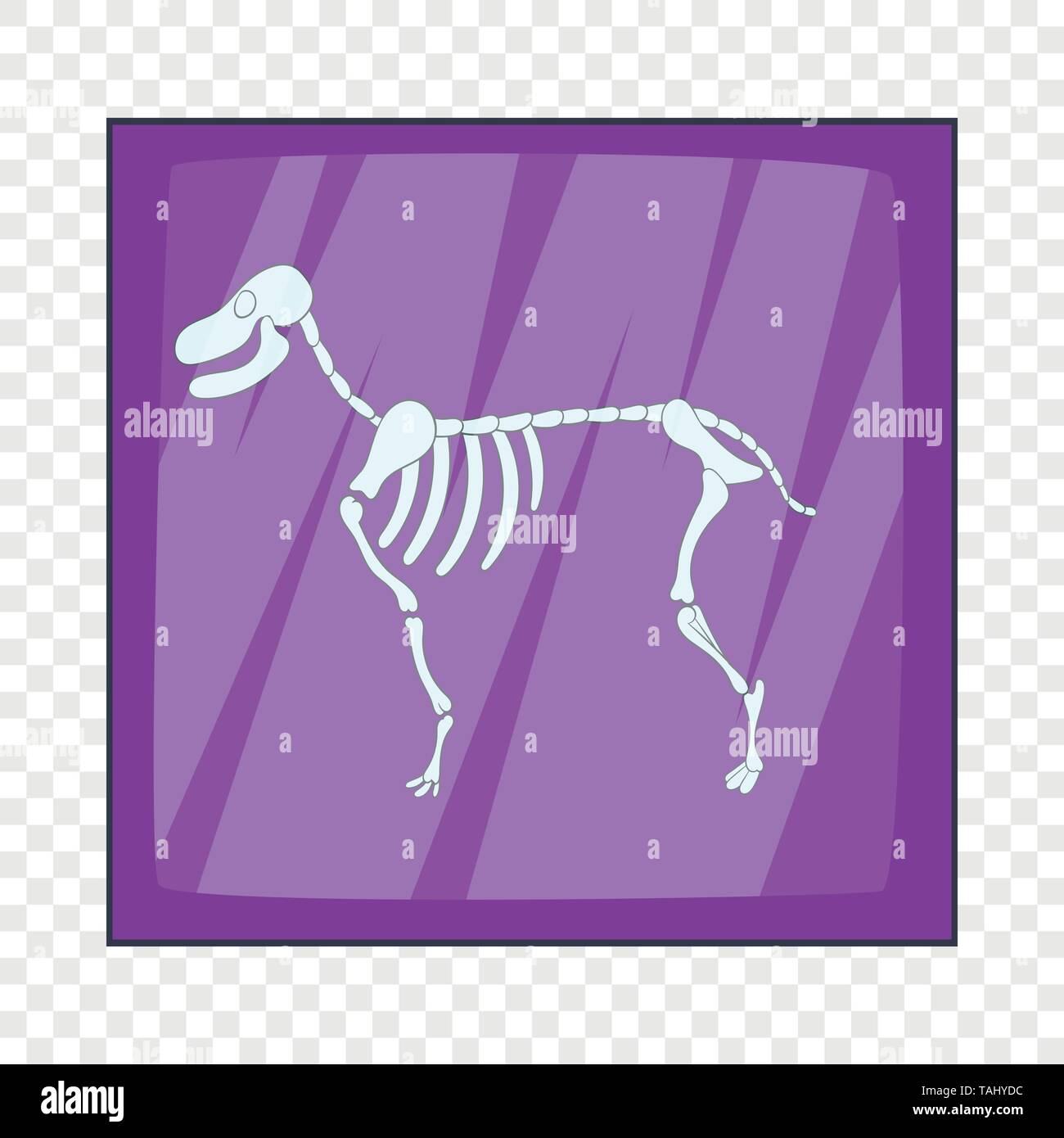 Dog skeleton icon, cartoon style Stock Vector Image & Art - Alamy