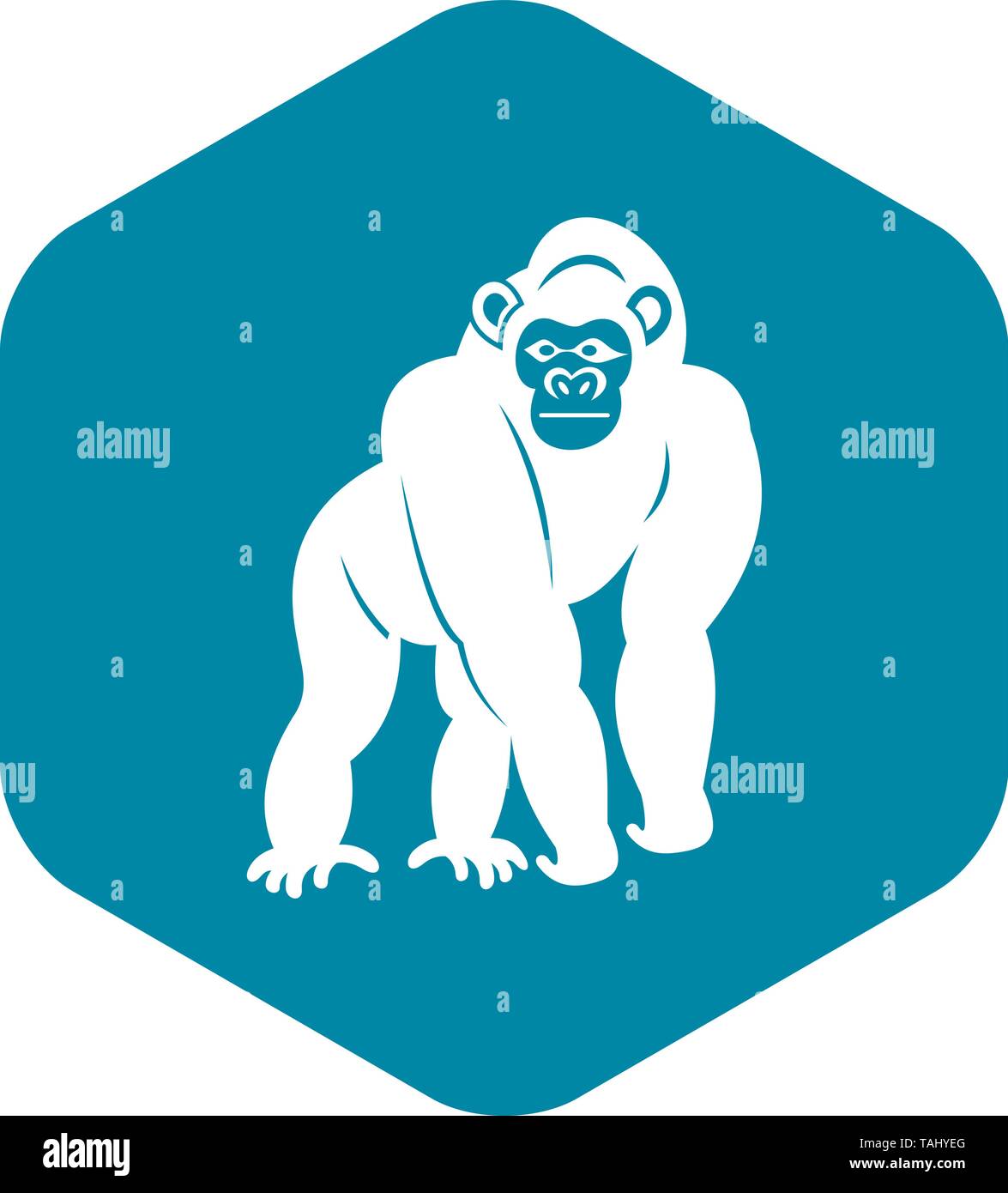 Bonobo icon, simple style Stock Vector Image & Art - Alamy