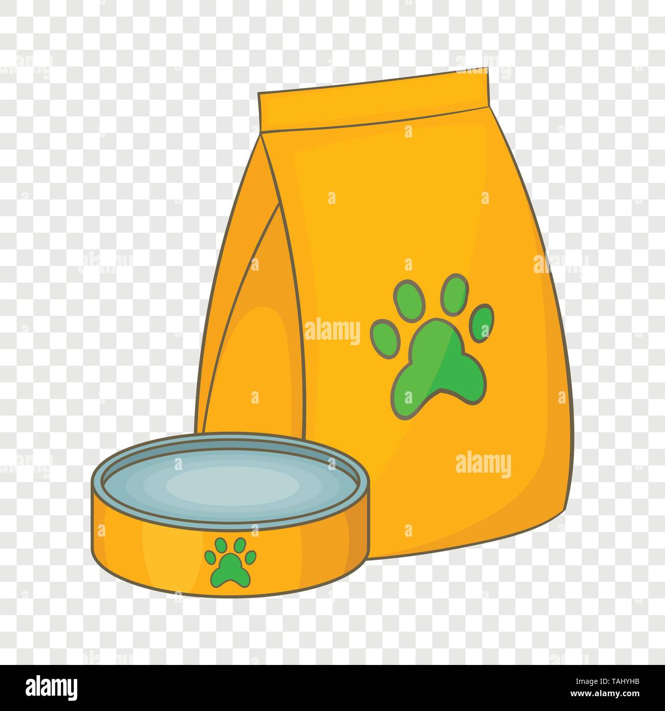 Pile dry pet food Stock Vector Images - Alamy