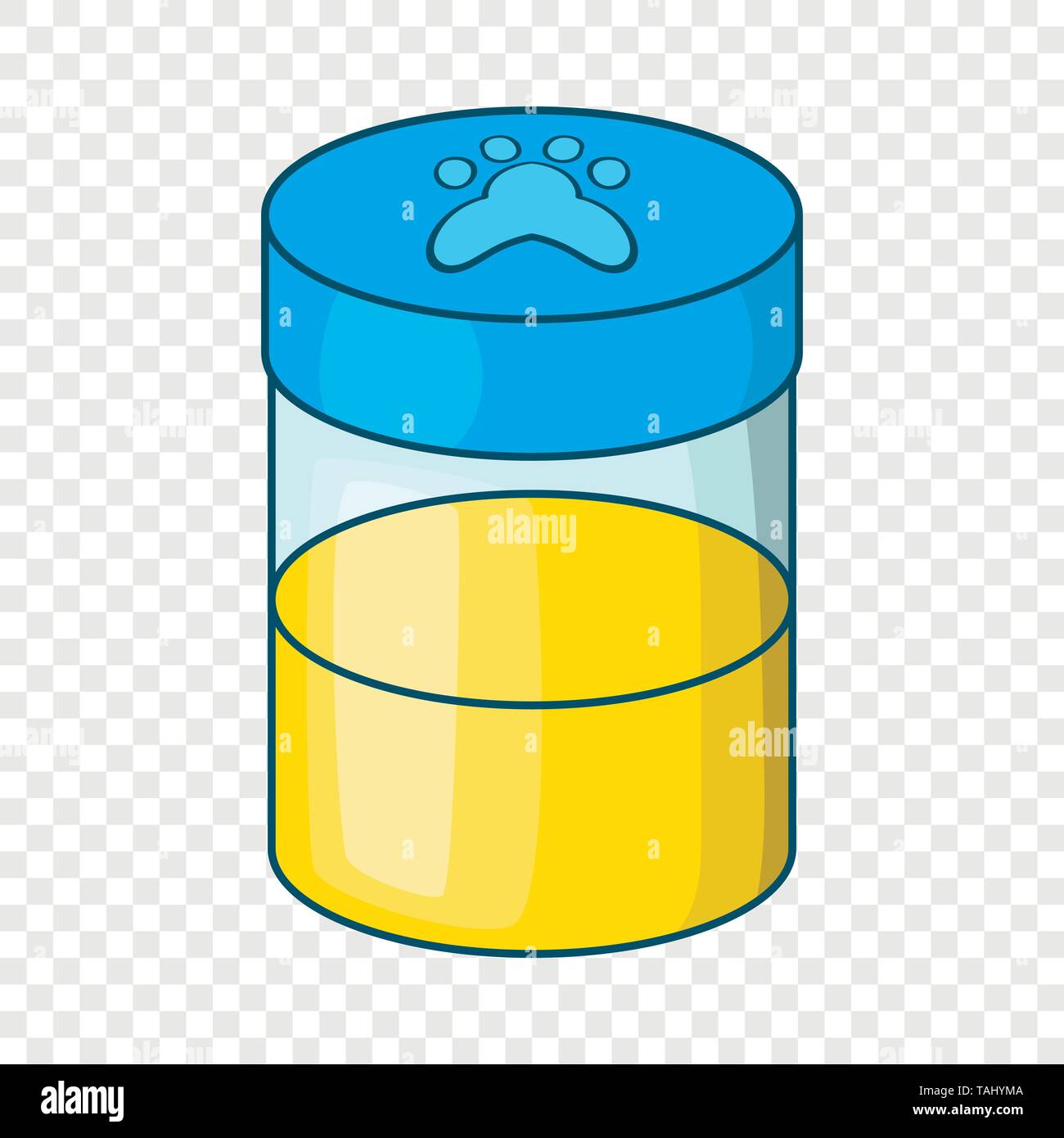 Pets urine sample icon, cartoon style Stock Vector Image & Art - Alamy