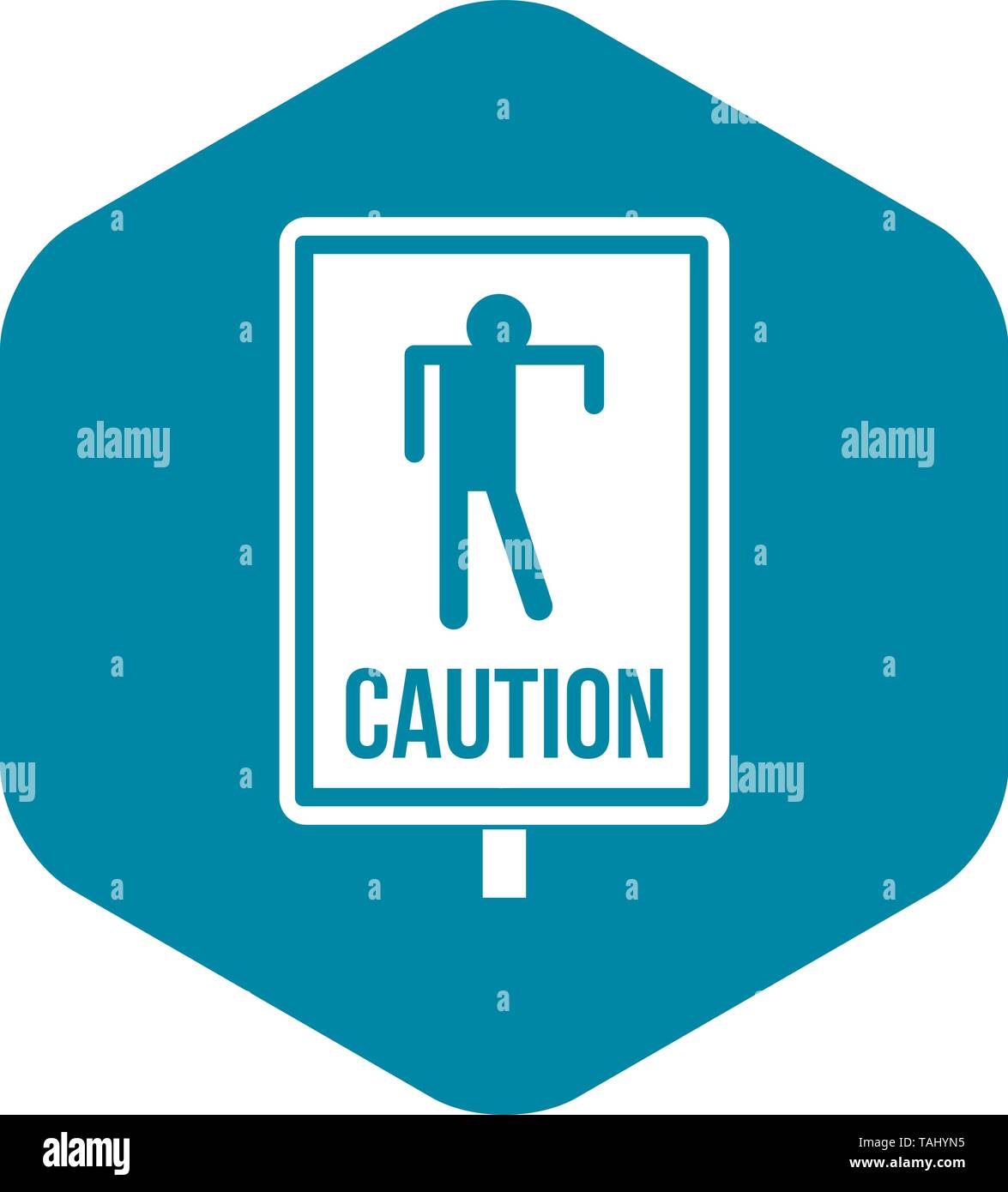 Zombie road sign icon, simple style Stock Vector Image & Art - Alamy
