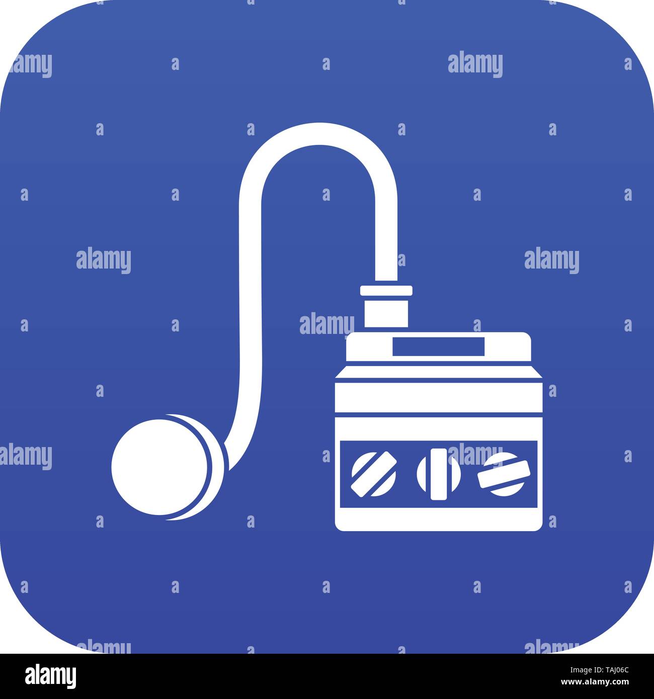 Detonator icon digital blue Stock Vector Image & Art - Alamy