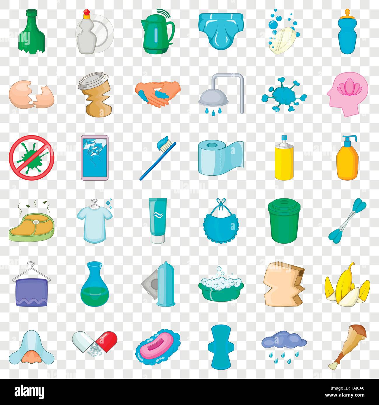 Hygiene icons set, cartoon style Stock Vector Image & Art - Alamy Hygiene icons set, cartoon style Stock Vector Image & Art - Alamy