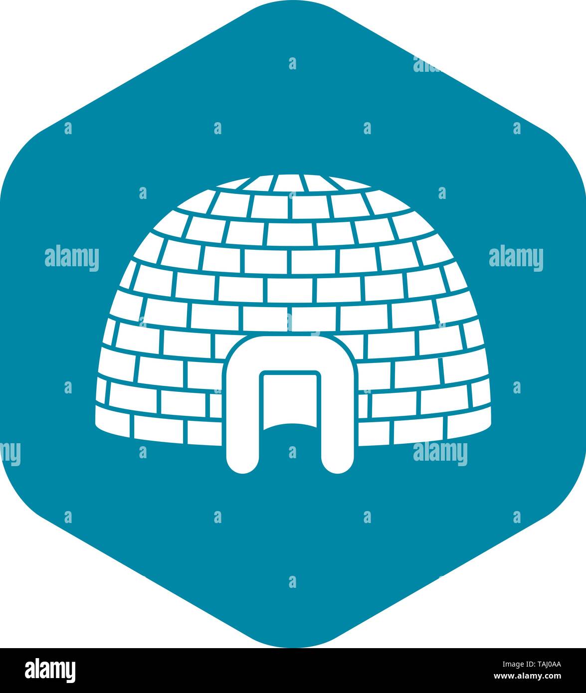 Inuit igloo canada Stock Vector Images - Alamy