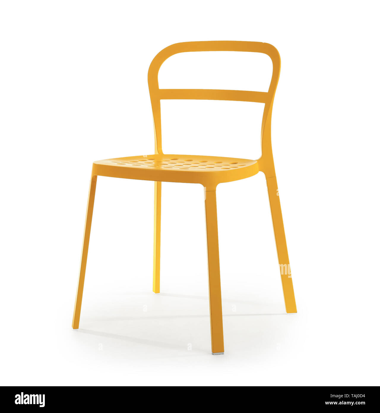 Modern chair on white background Stock Photo - Alamy