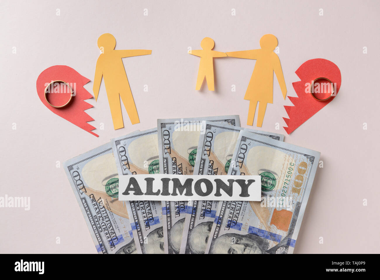 Family figures money hi-res stock photography and images - Alamy