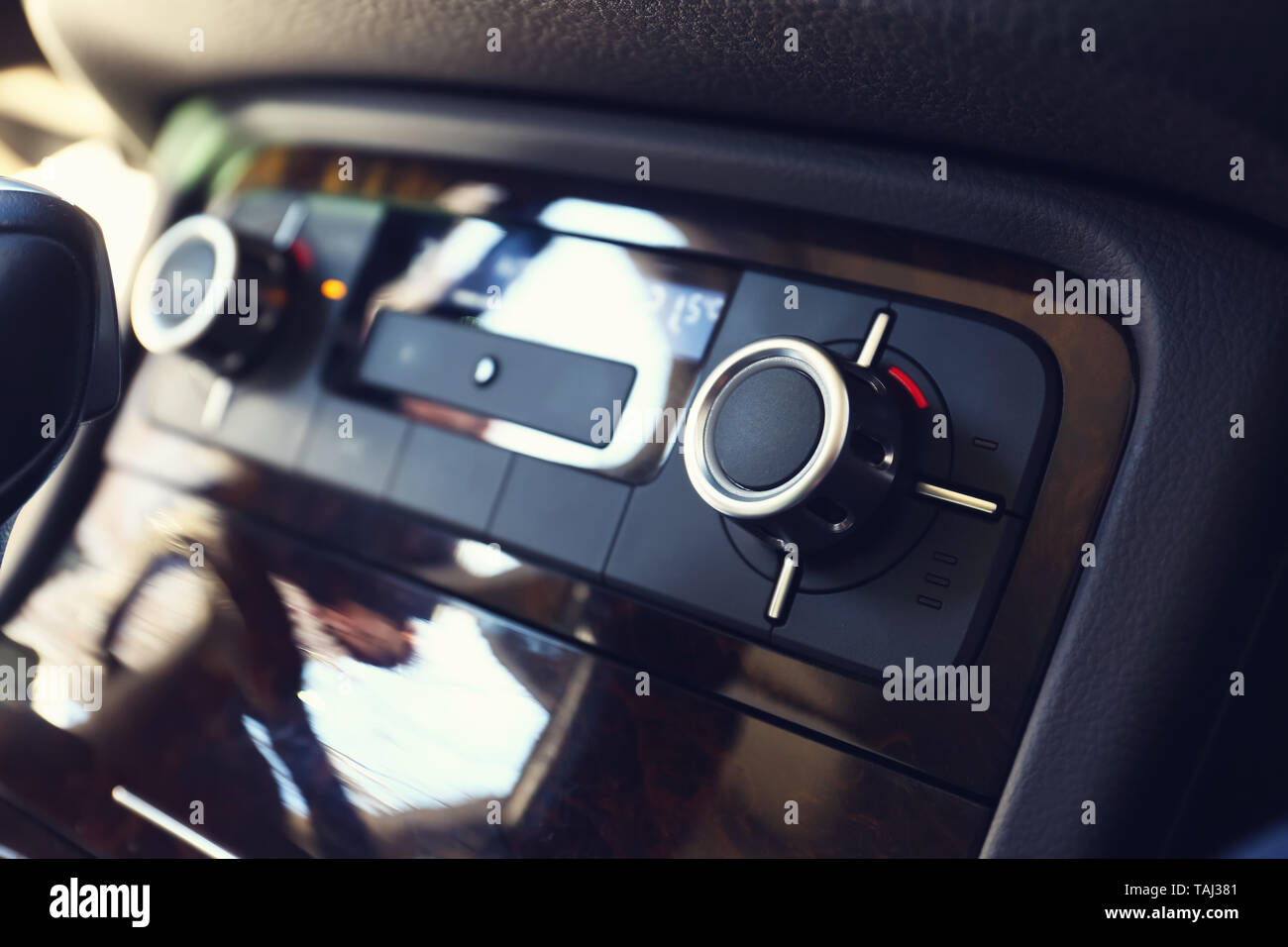 Air conditioner system in modern car, closeup Stock Photo - Alamy
